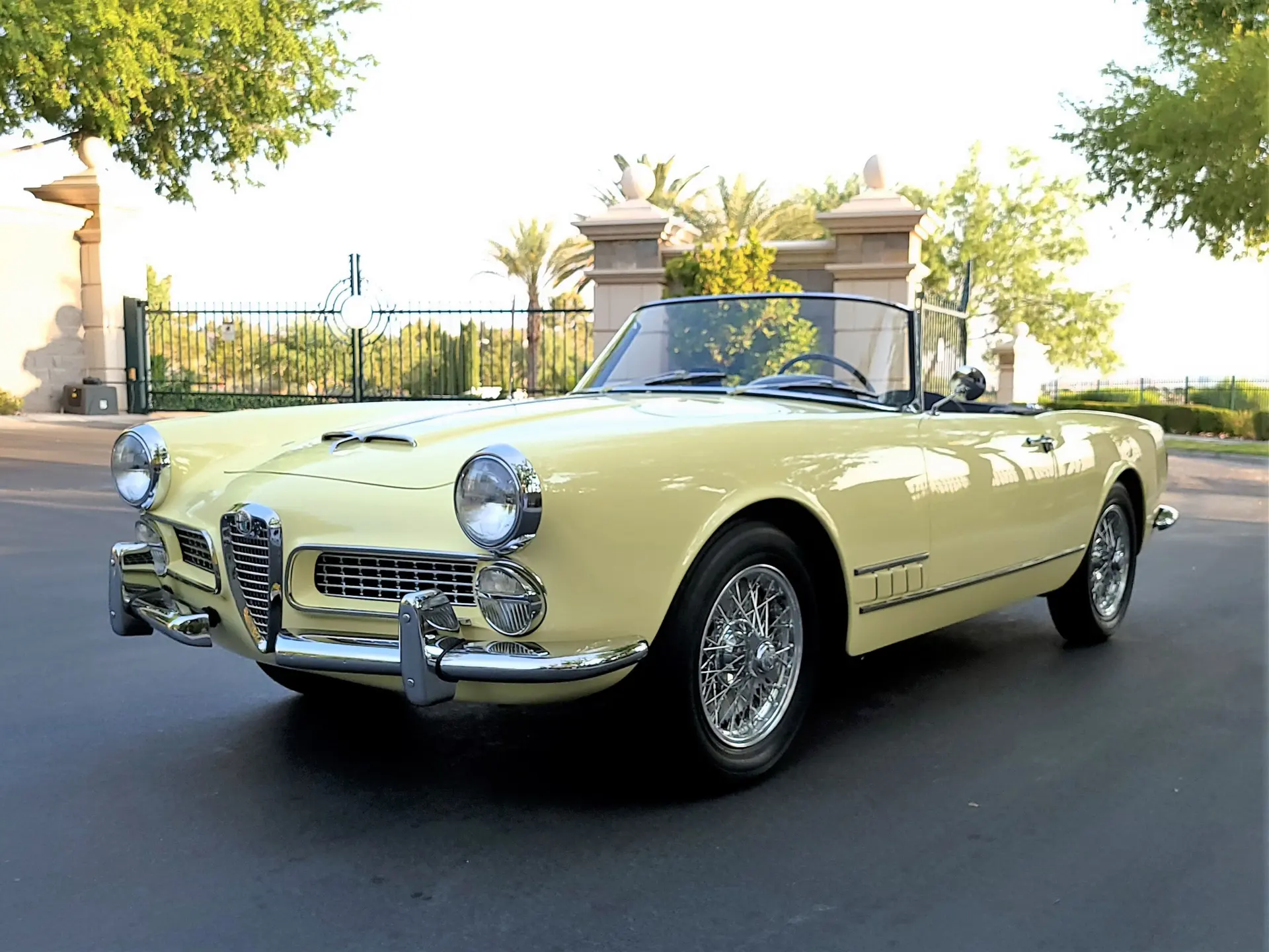 1959 Alfa Romeo 2000 Spider Arizona 2022 Rm Sothebys