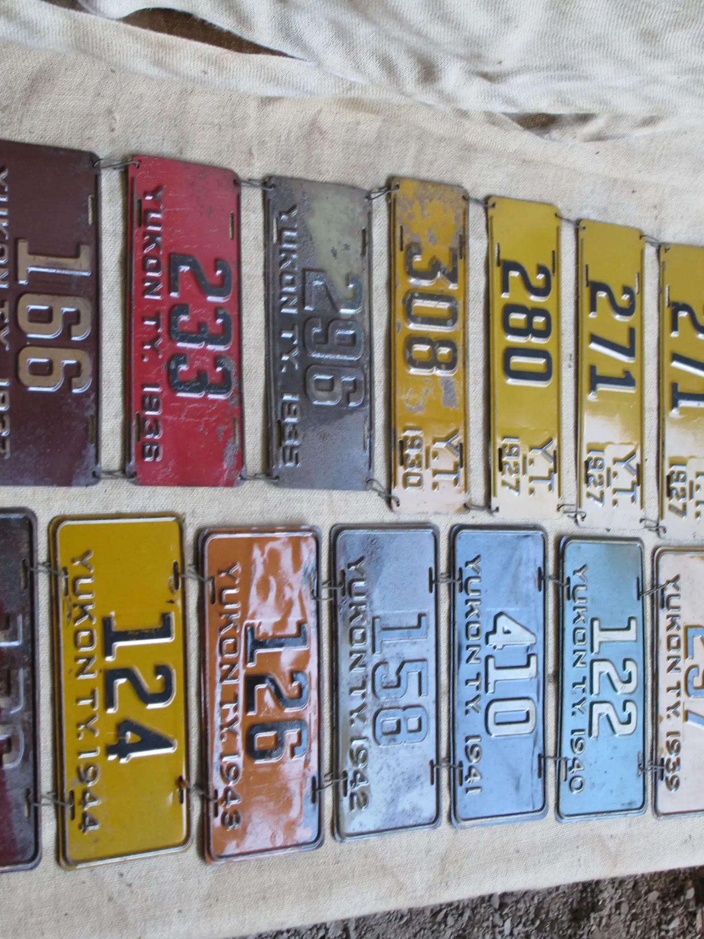 Yukon Territory Single, Double and Triple Digit License Plates | The ...