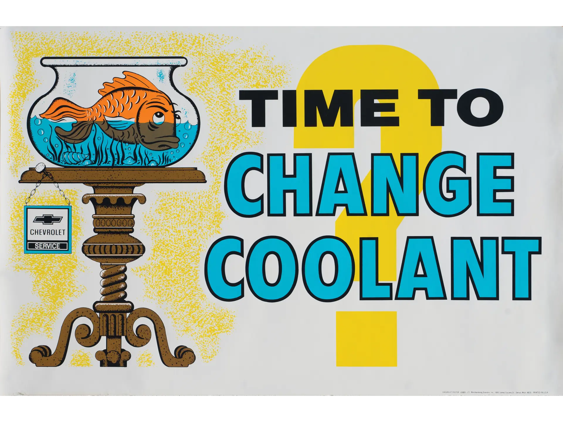 “TIME TO CHANGE COOLANT” Period Advertising | California 2015 | RM ...