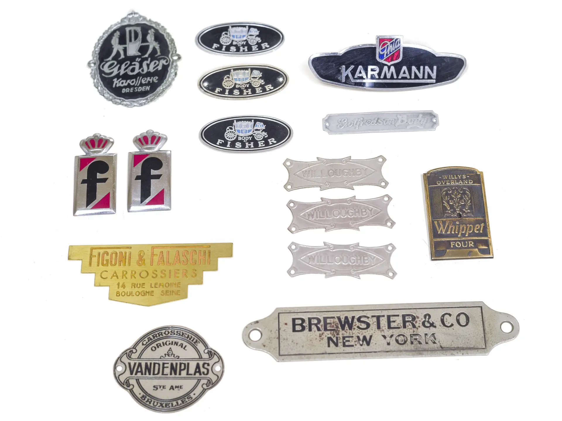 Coachbuilder Badges | THE MITOSINKA COLLECTION | RM Sotheby's