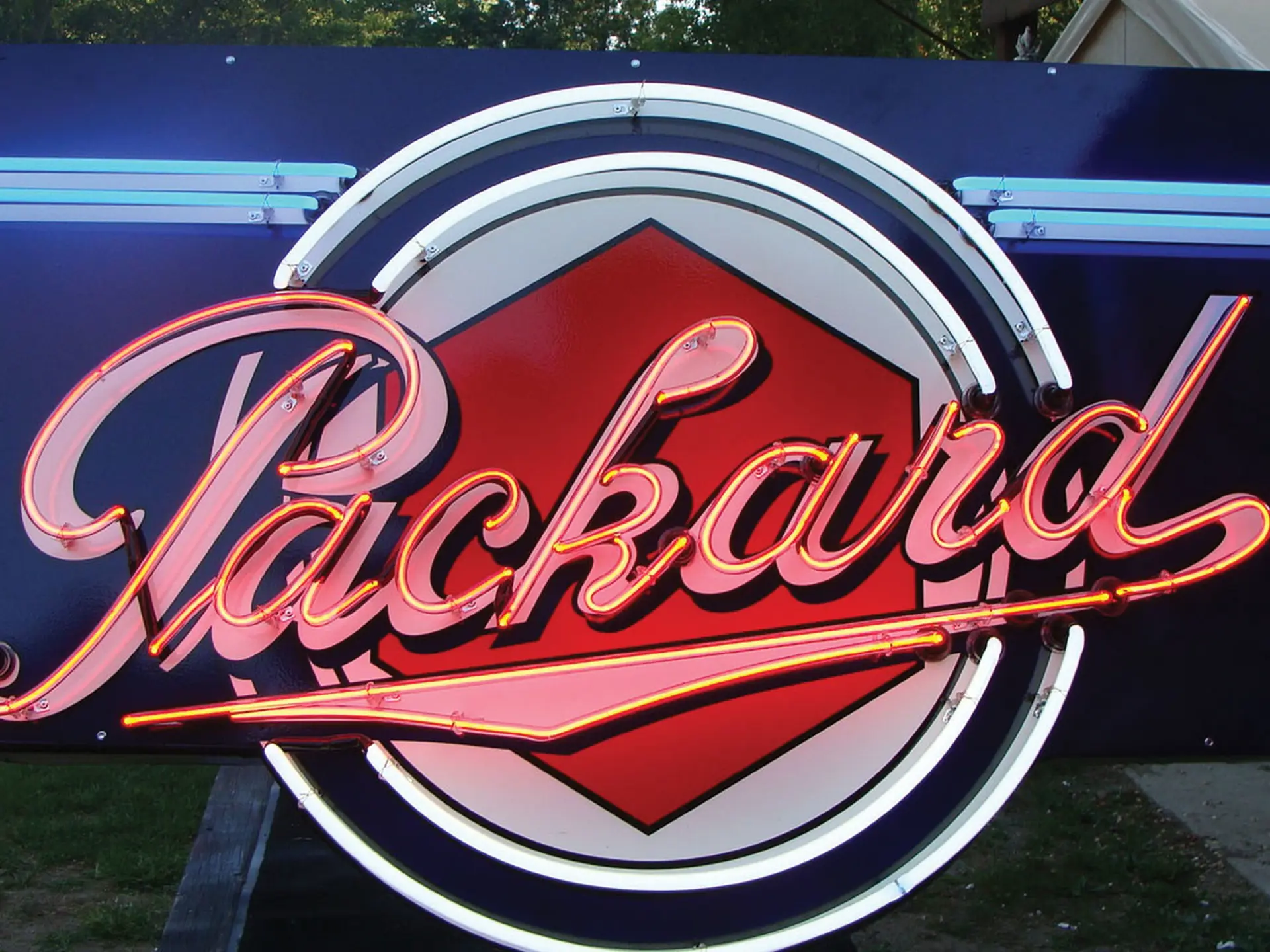 58 X 32 Inches Neon Packard Sign | Auburn Spring 2013 | RM Sotheby's