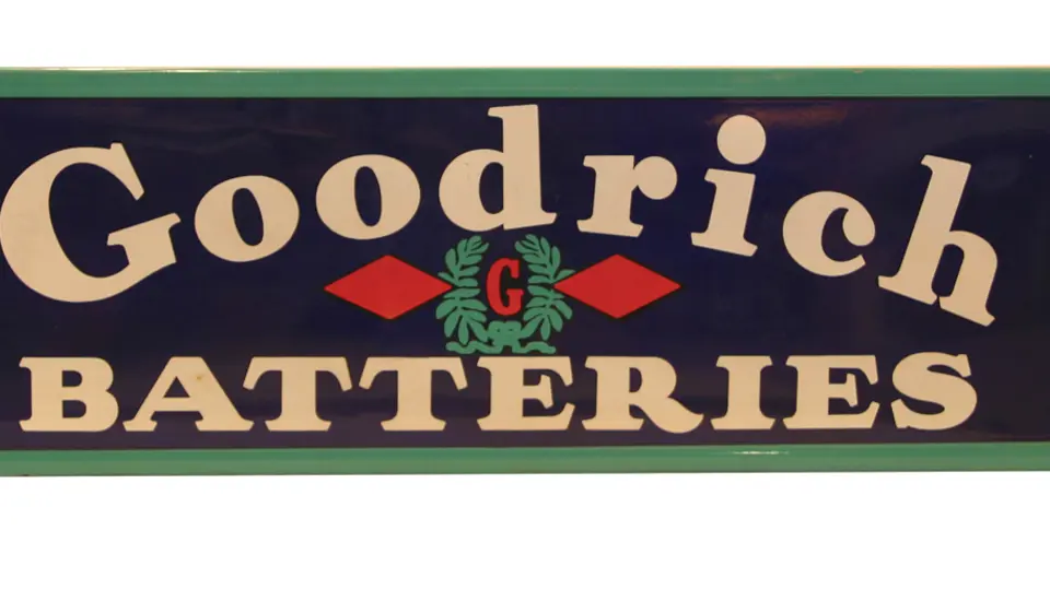 GOODRICH SIGN | Private Collection of Tom & Marlene Stackhouse | RM ...
