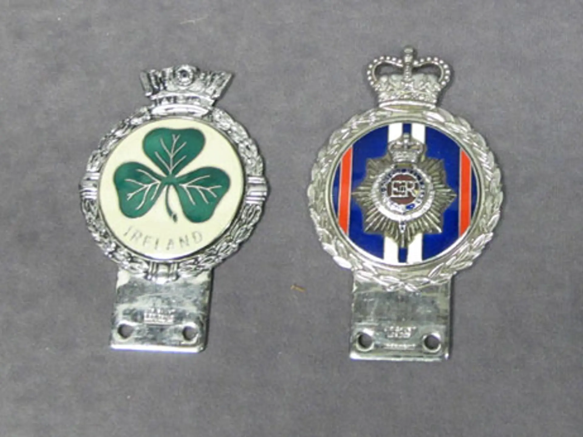 Two (2) Badges by J.R. Gaunt London | Auburn Spring 2012 | RM Sotheby's