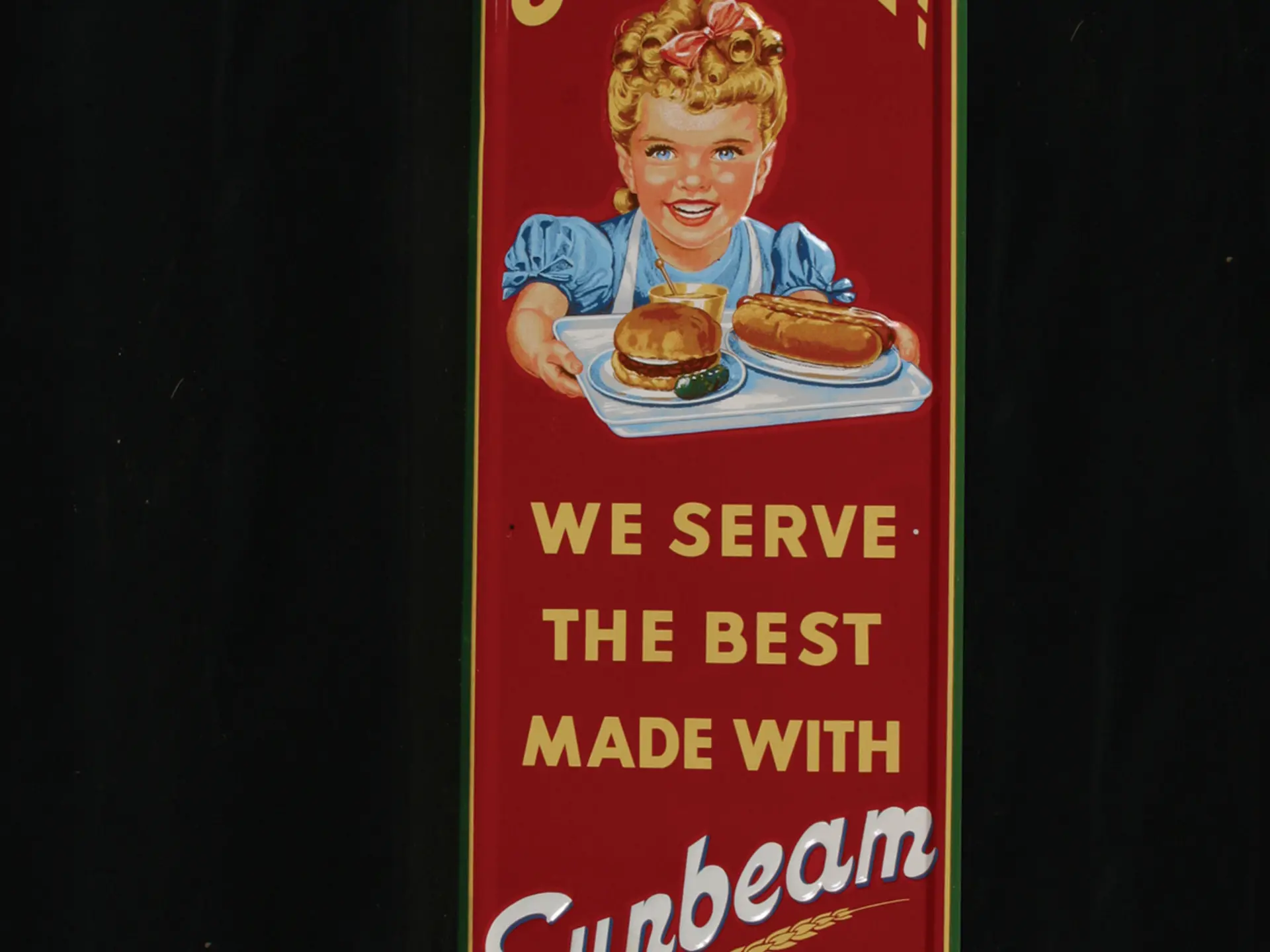 SUNBEAM BREAD SIGN | Private Collection of Tom & Marlene Stackhouse ...