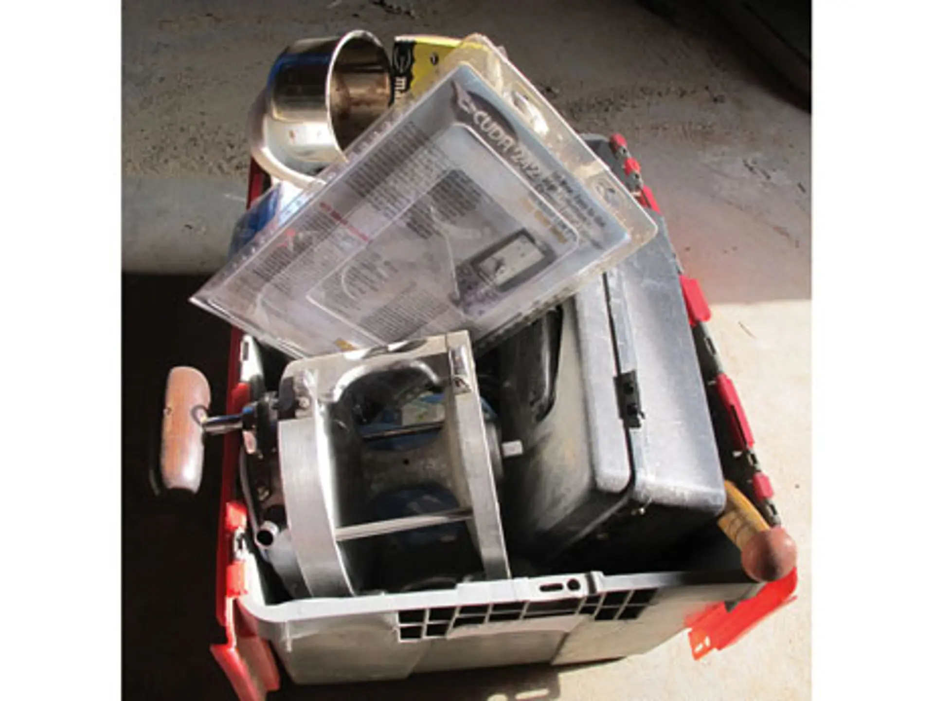 Box of Reels and Fishing Accessories | The Bennett Collection | RM ...