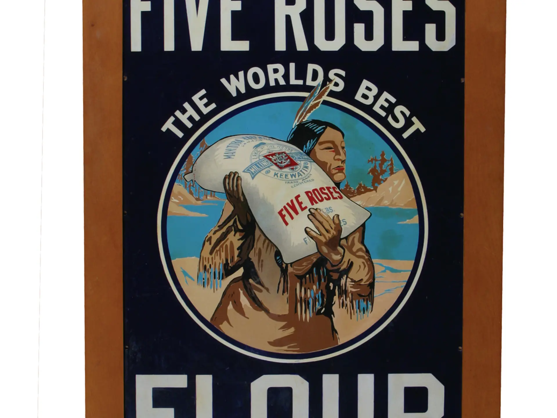 FIVE ROSES FLOUR SIGN | Private Collection of Tom & Marlene Stackhouse ...