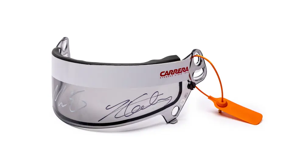 2018 Charles Leclerc and Marcus Ericsson Sauber Formula 1 Signed Visor ...