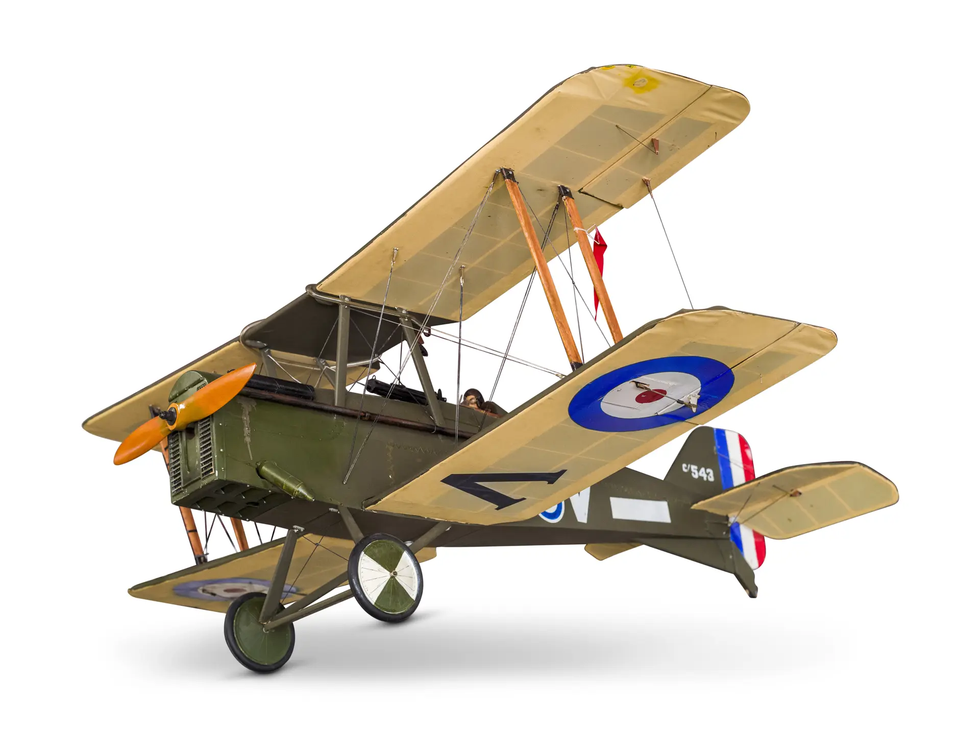 Royal Flying Corps Royal Aircraft Factory S.E.5 Model Airplane | Gene ...