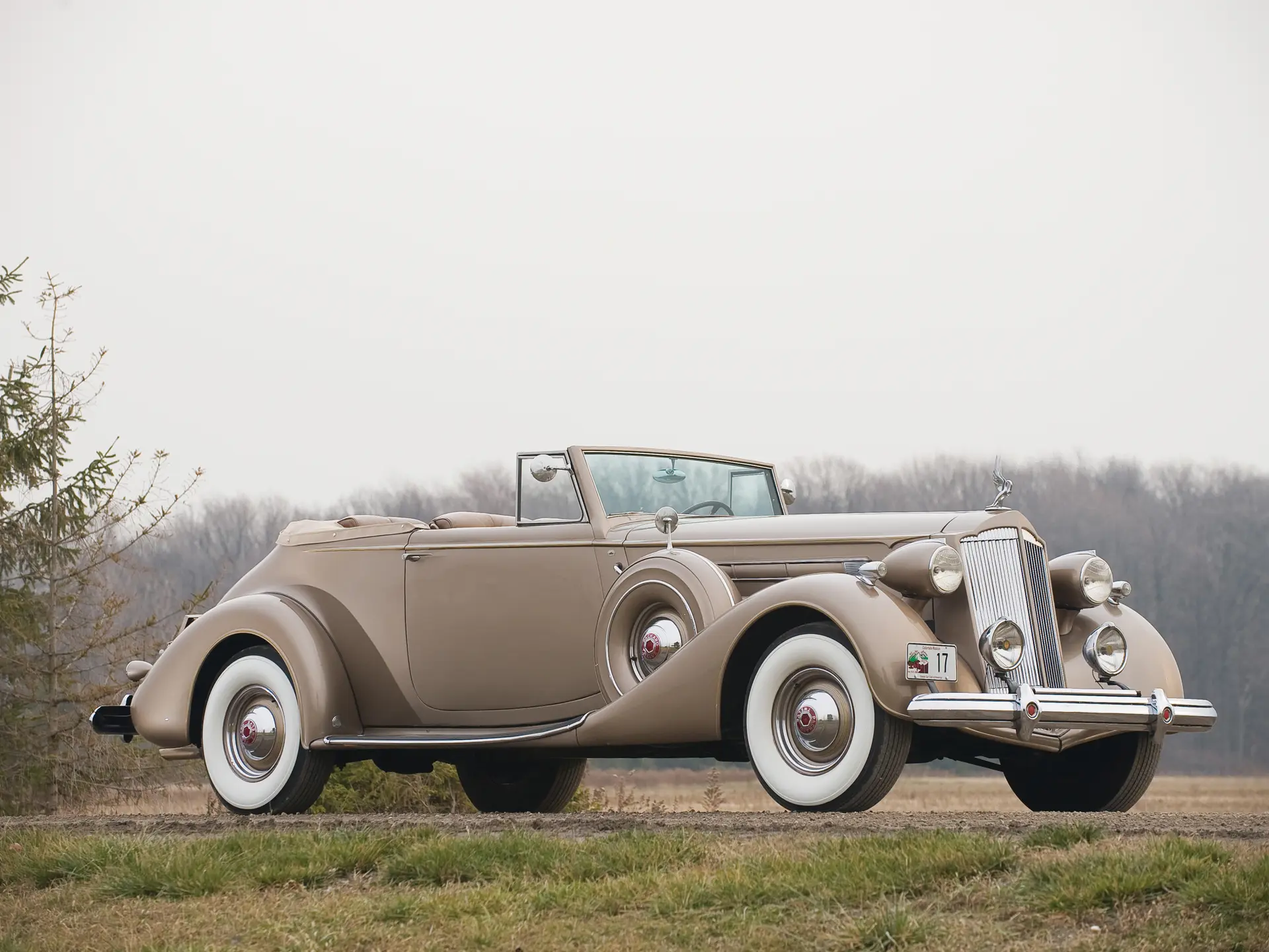 1937 Packard 1507 Twelve Convertible Victoria | Automobiles of Arizona ...