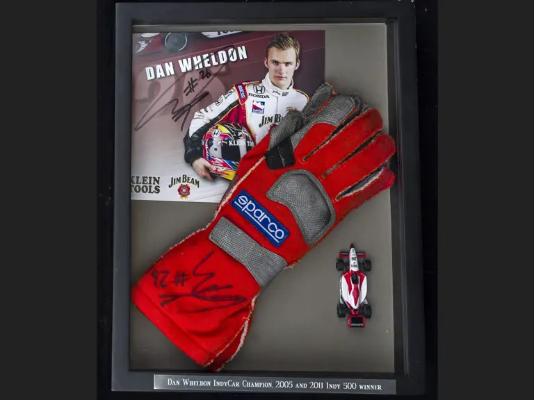 Dan Wheldon Worn and Signed Gloves | Open Roads, August 2021 | RM Sotheby's