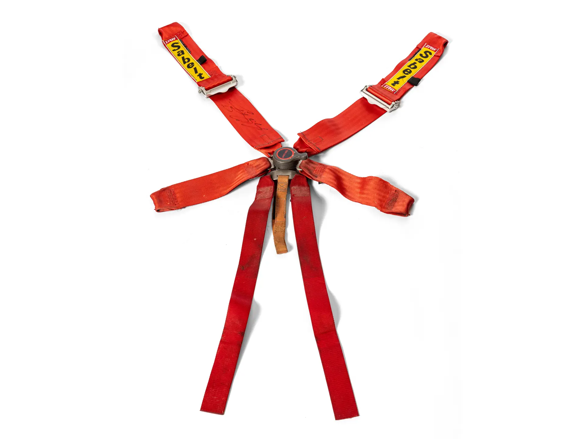 2008 Sabelt Five-Point Signed Racing Harness | The Schumacher and F1 ...