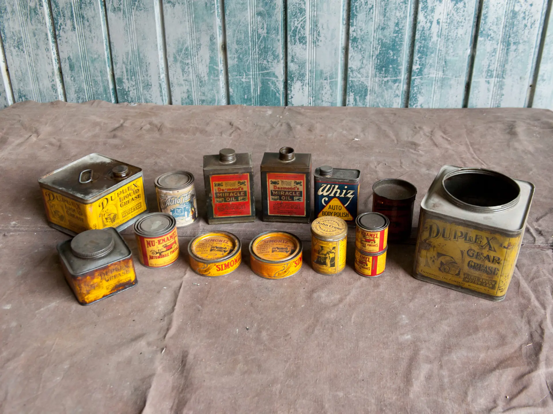 Collection of Antique Cans | The Lee Roy Hartung Collection | RM Sotheby's