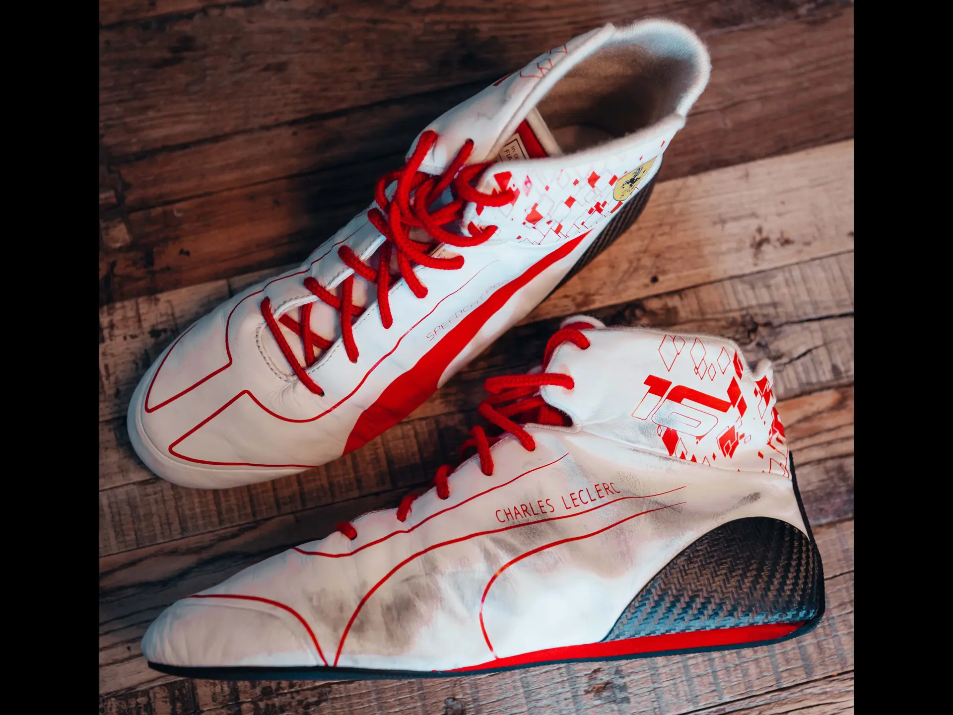 Charles Leclerc 2023 Monaco Grand Prix Race Boots | Charles Leclerc for ...