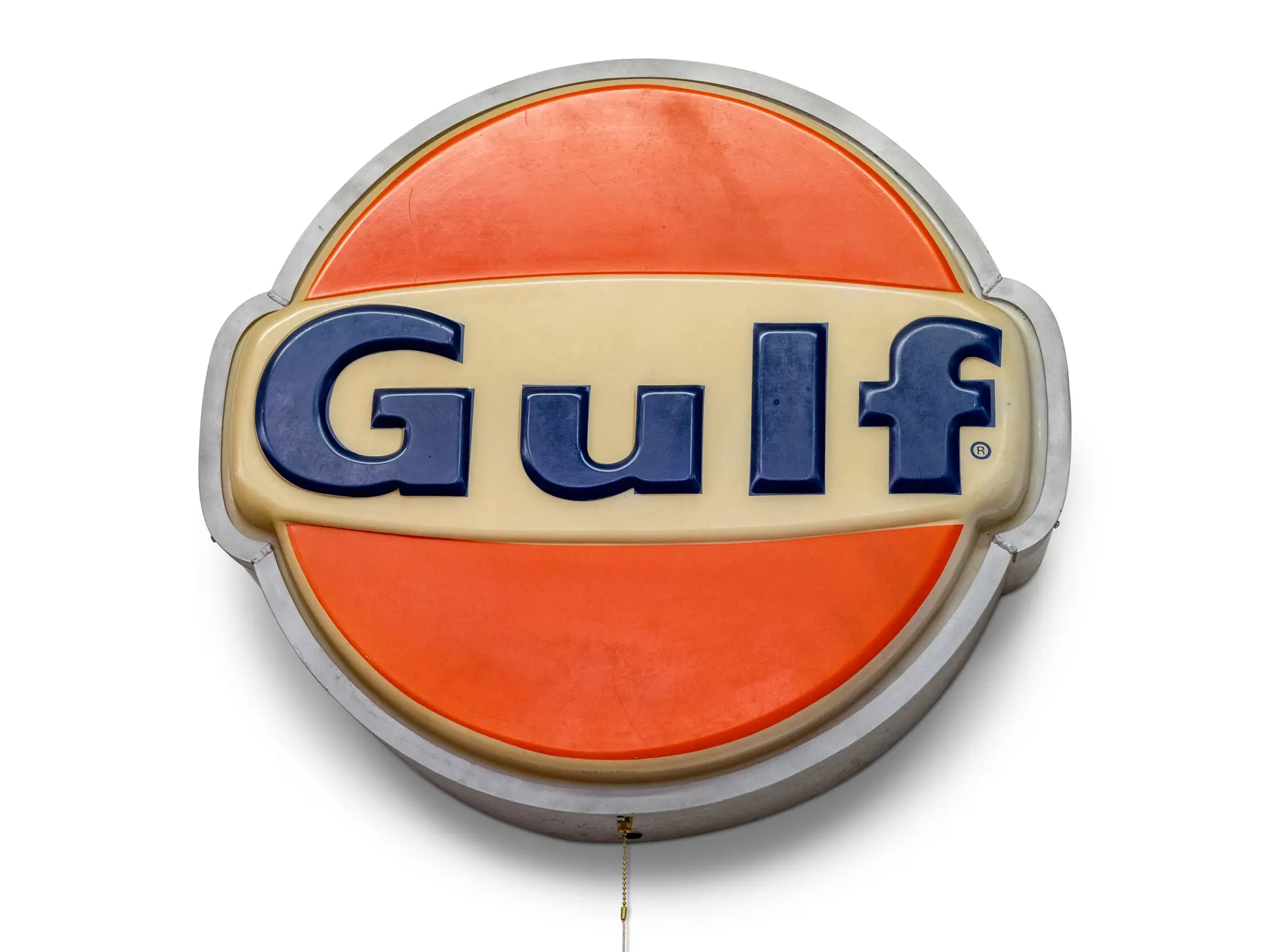 Gulf Single-Sided Illuminated Sign | Hershey 2025 | RM Sotheby's