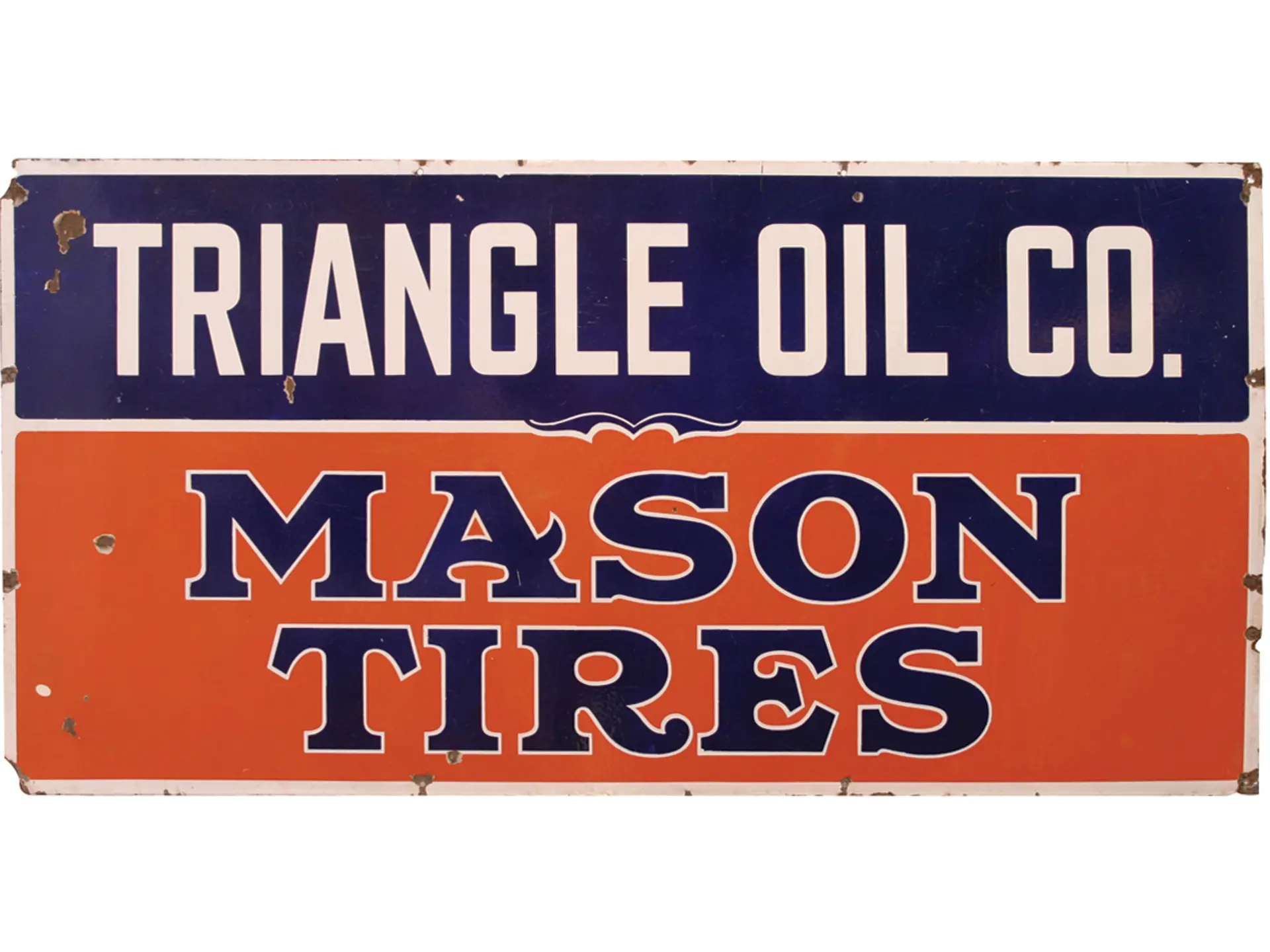 Triangle Oil Co. & Mason Tires | Vintage Motor Cars of Hershey 2009 ...