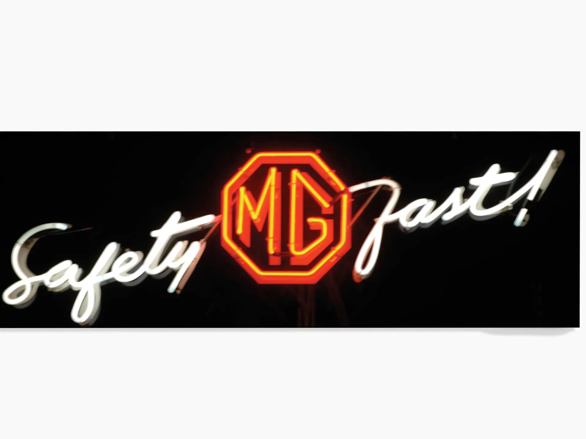 MG NEON SIGN | The Ponder Collection | RM Sotheby's