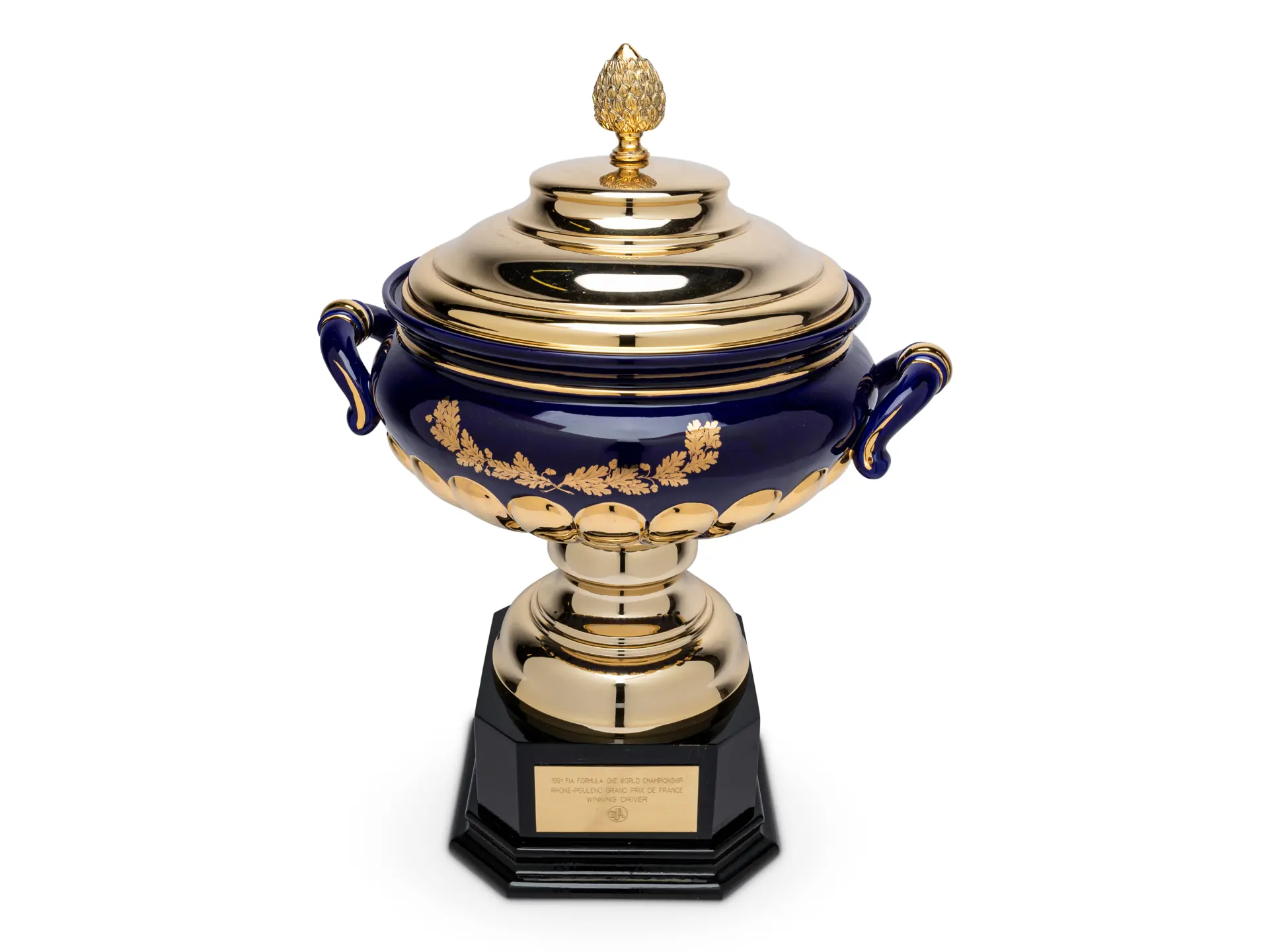 1991 French Grand Prix 1st-Place Trophy | Nigel Mansell’s Legacy ...