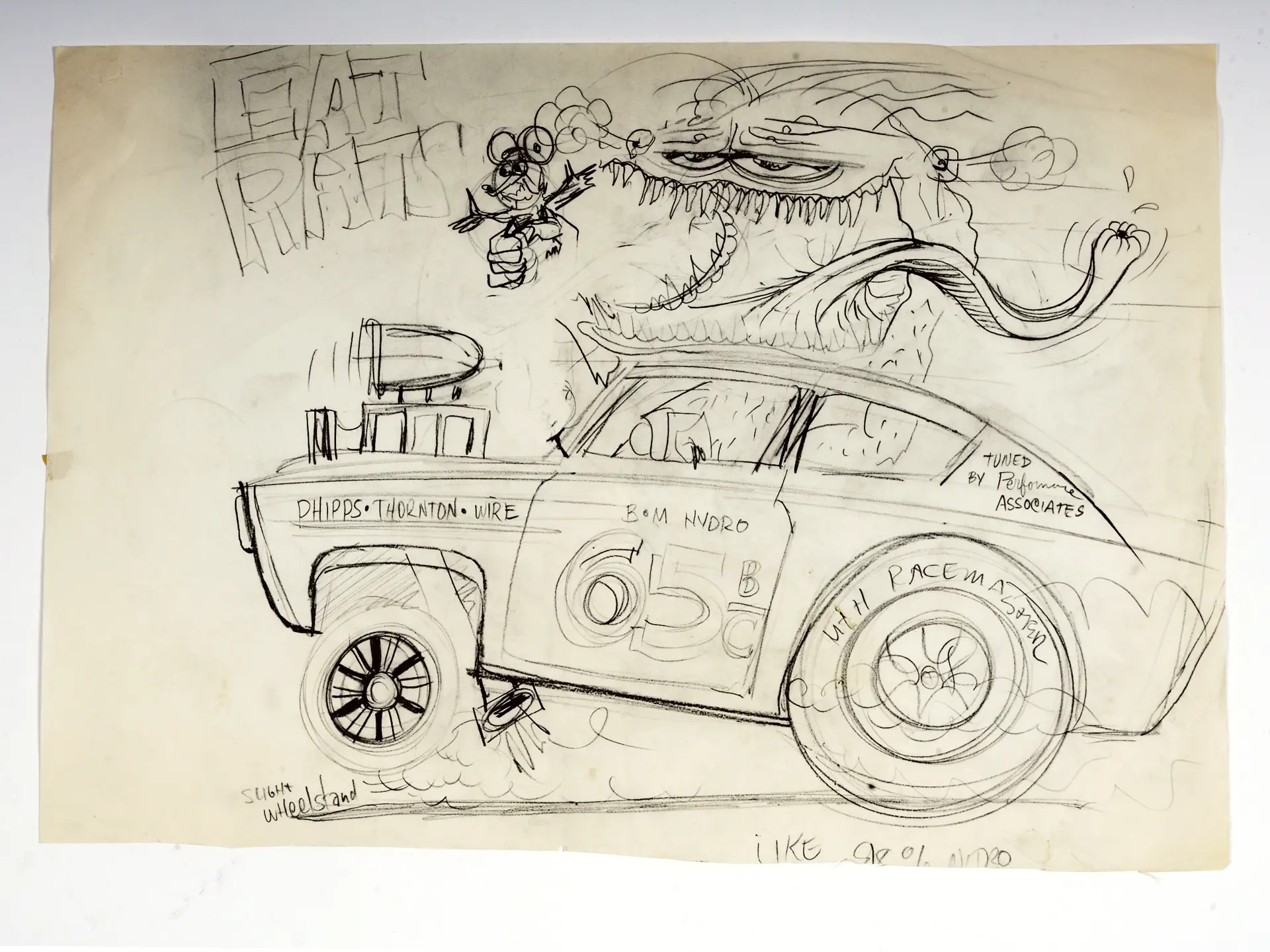 Ed "Big Daddy" Roth - Eat Rats | The Brucker Collection | RM Sotheby's