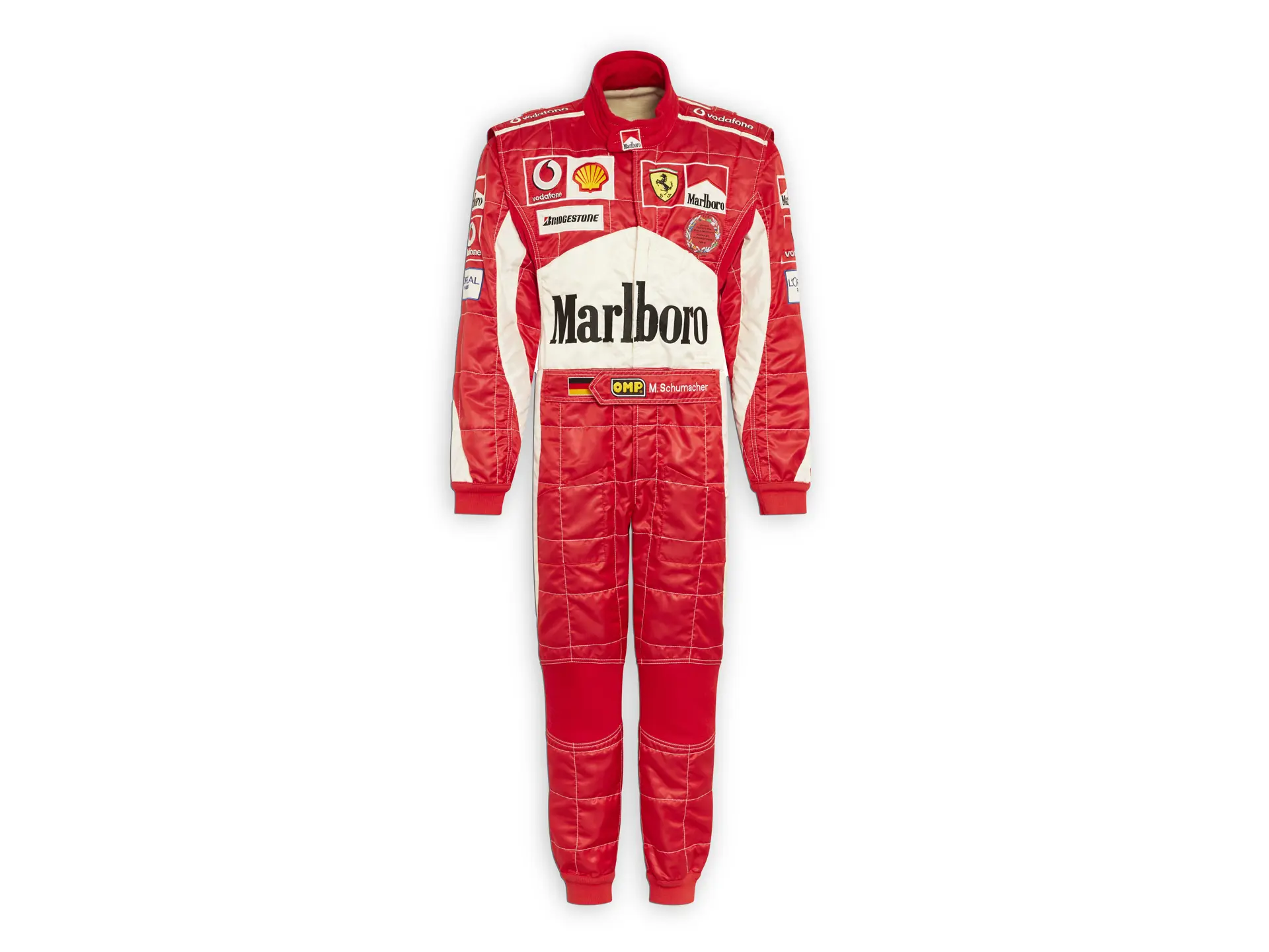 2005 Michael Schumacher Ferrari Formula 1 OMP Racing Suit | Milan | RM ...