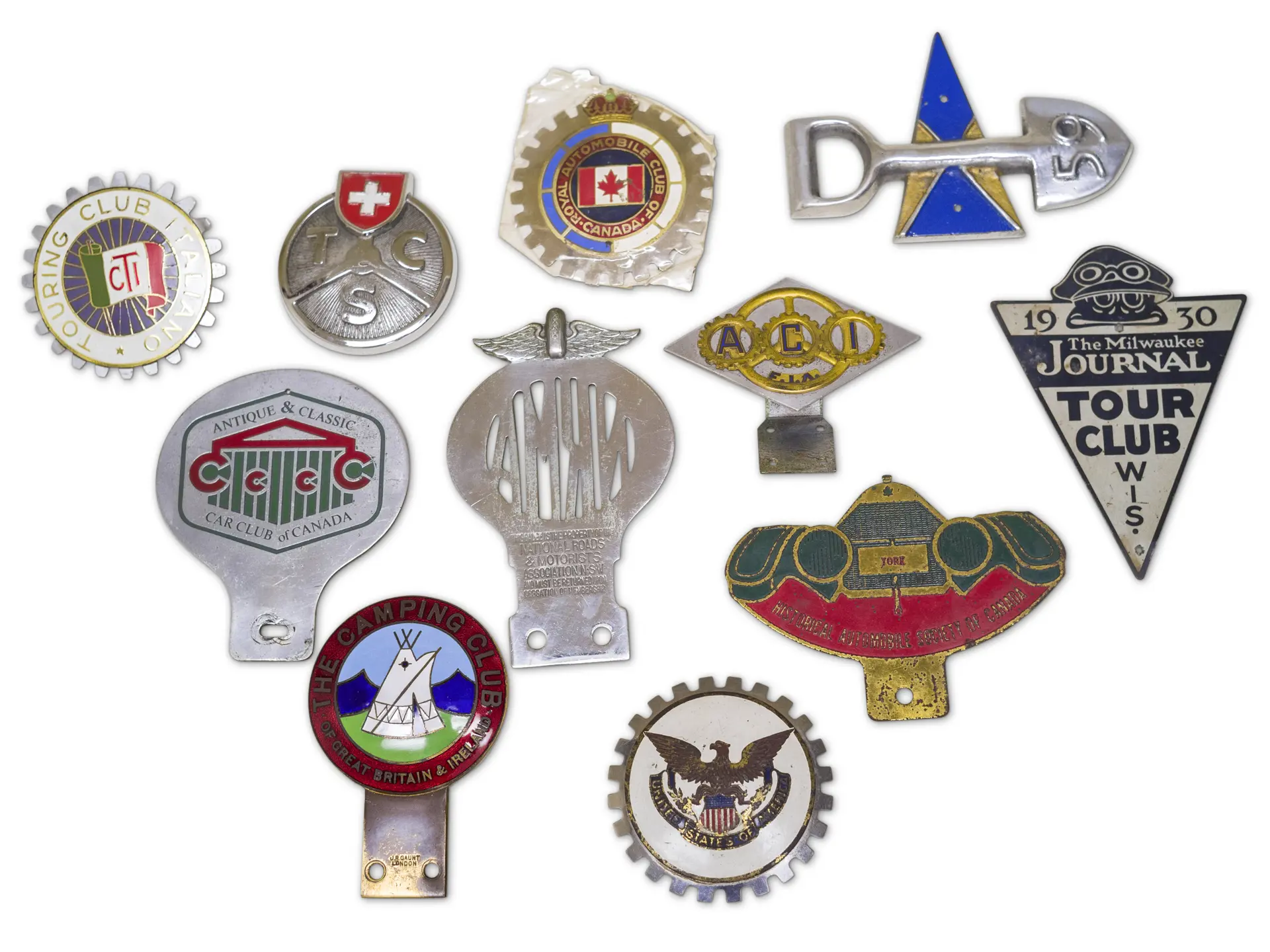 Assortment of License Plate Toppers and Badges | THE MITOSINKA ...