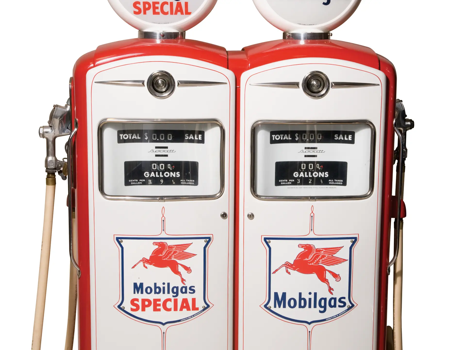 Mobilgas Double Gas Pump | The Astor Collection | RM Sotheby's