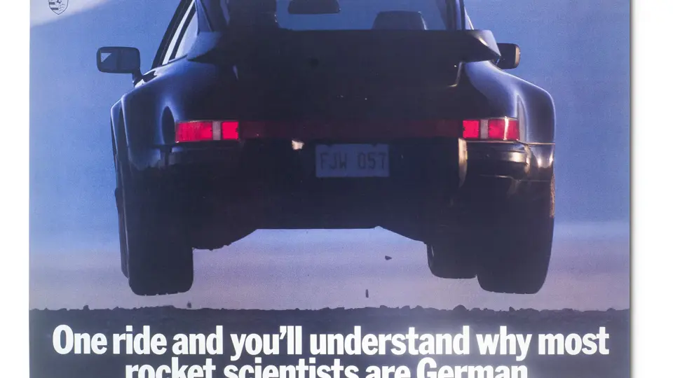 Porsche 930 Turbo, "One ride and you'll understand why most rocket ...