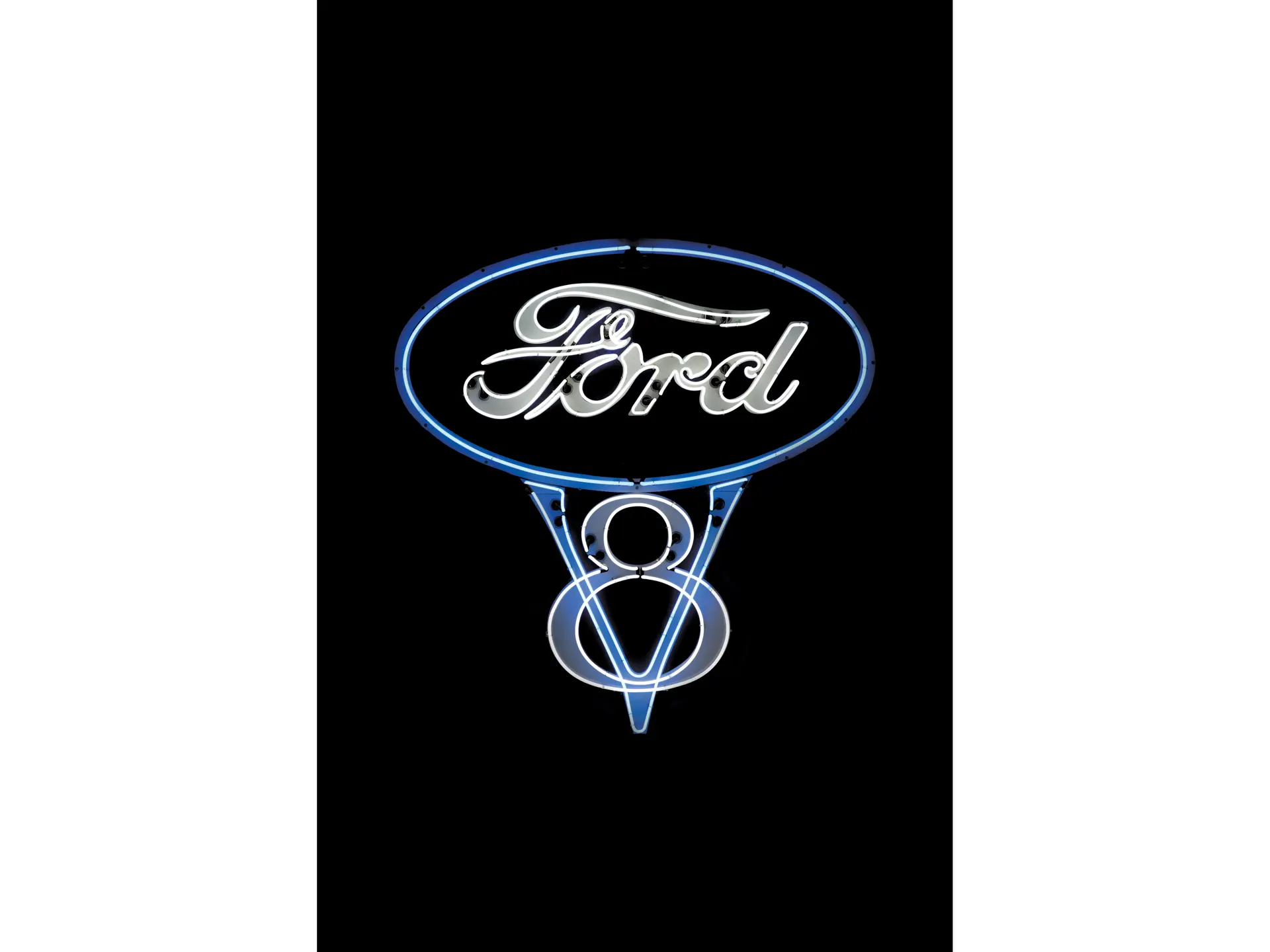 Ford V8 Neon Sign | The Andrews Collection | RM Sotheby's