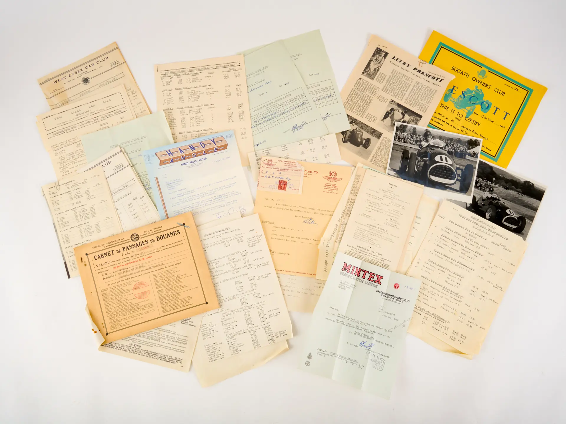 Connaught A-Type and B-Type Documents and Photographs | The February ...