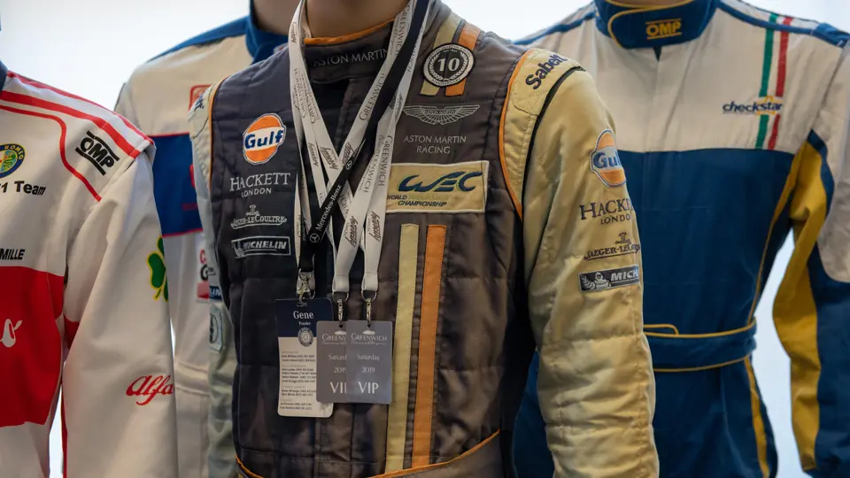 Mannequins with Race Suits | Gene Ponder Collection | RM Sotheby's