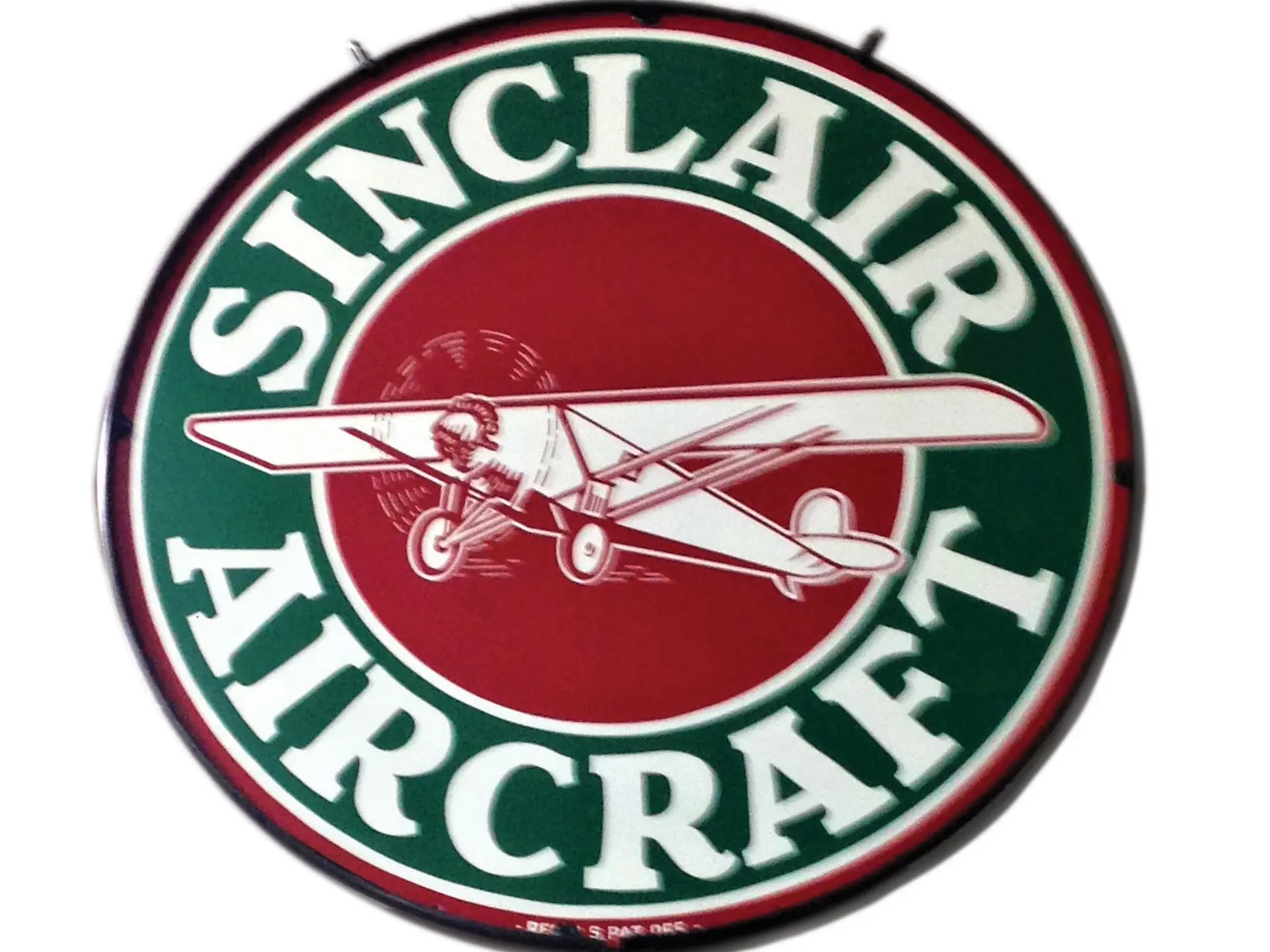 Decorative Sinclair Aircraft Sign | Auburn Fall 2018 | RM Sotheby's