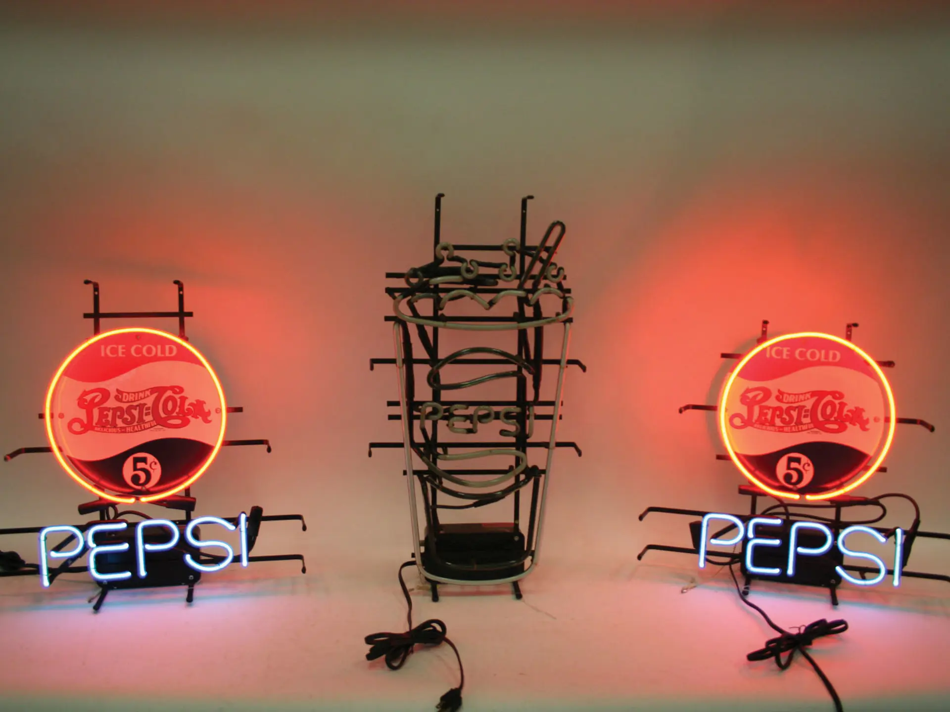 Pepsi Neon Signs | Auburn Fall 2015 | RM Sotheby's