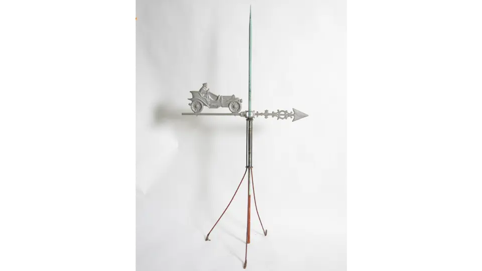 An antique Roadster weather vane, circa 1910 | Auburn Spring 2016 | RM ...