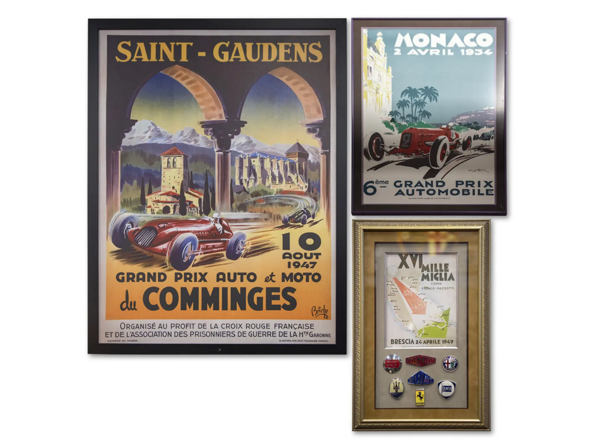 Framed Racing Art | Gene Ponder Collection | RM Sotheby's