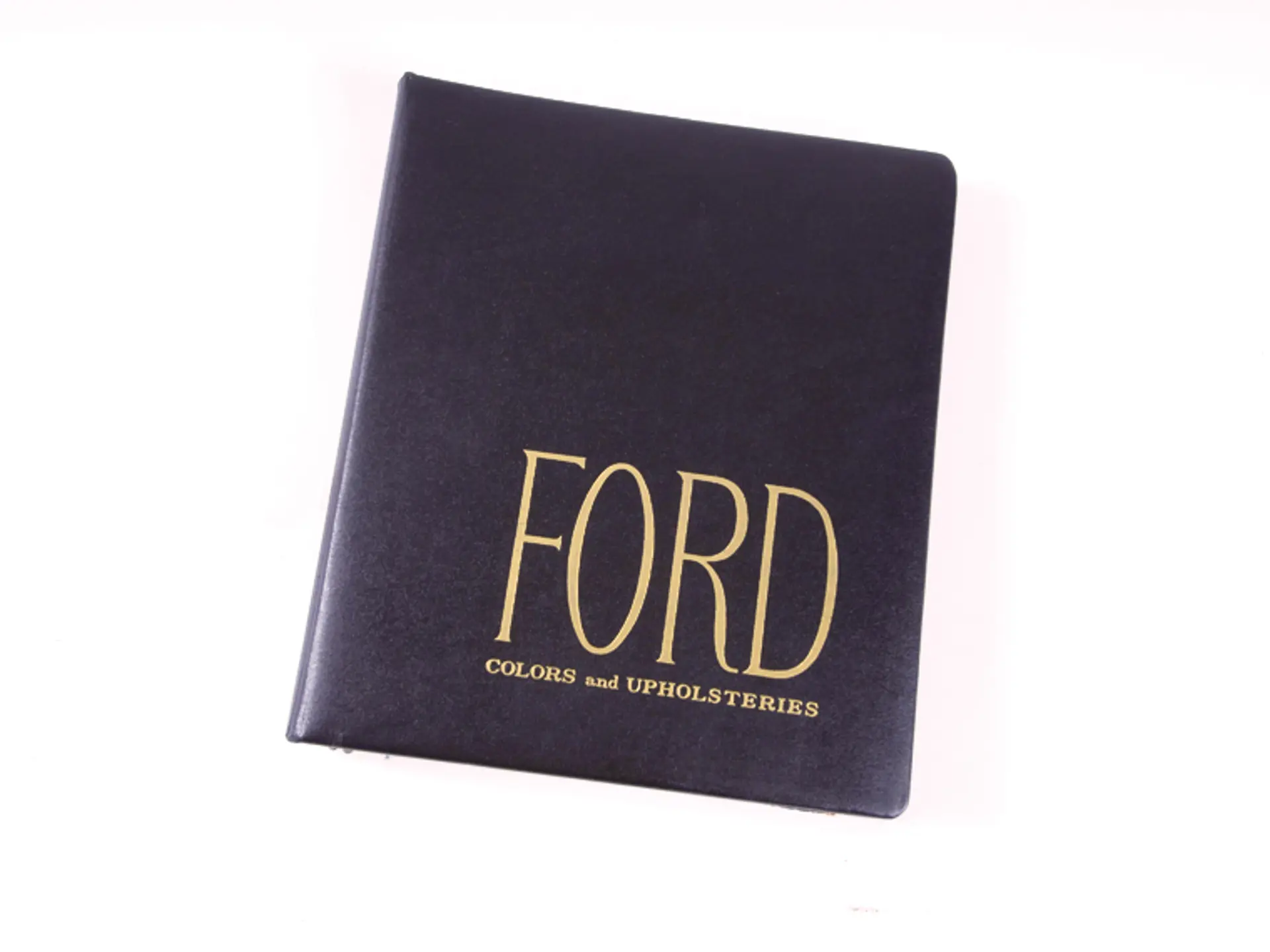 1963 Ford Colors and Upholsteries Sample Book | Jerry Capizzi's Cappy ...