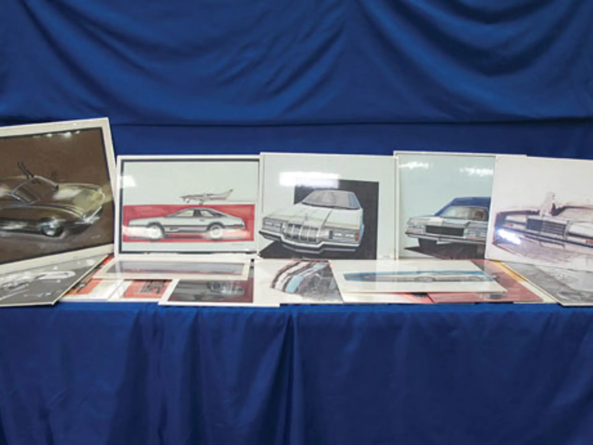 1960's and 1970's Ford studio/Original rendering: Homer Lagassey/27 ...