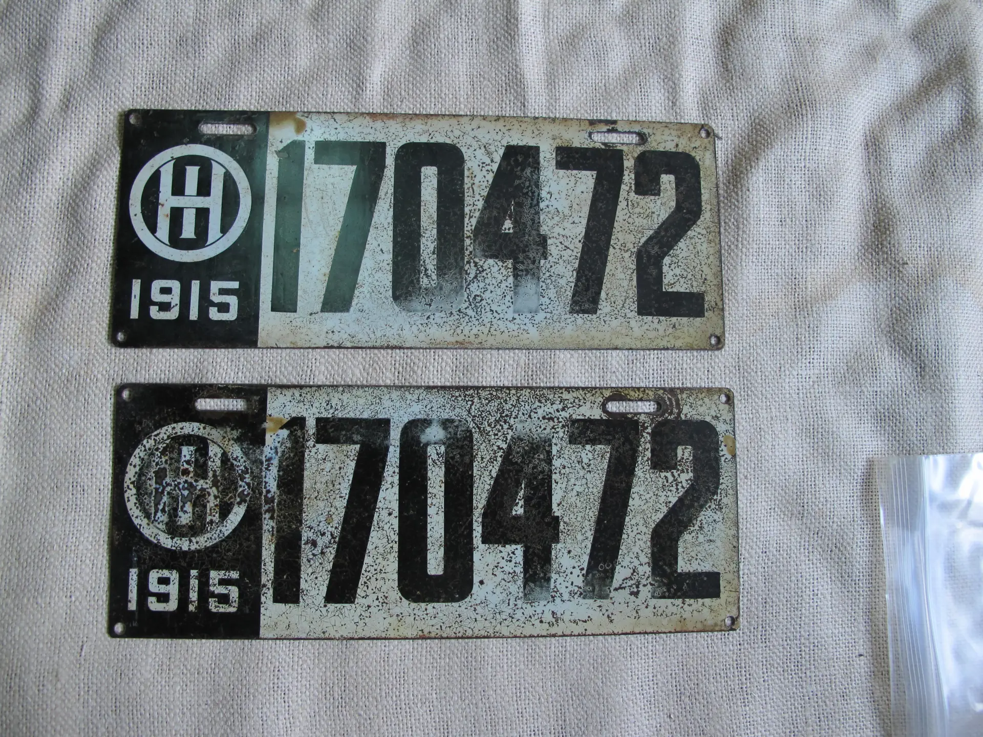 Matched Pair Ohio Plates | The Lee Roy Hartung Collection | RM Sotheby's