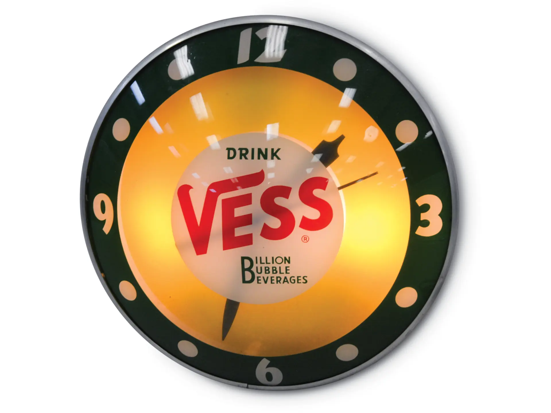 Drink Vess Double Bubble Lighted Clock | Auburn Spring 2019 | RM Sotheby's
