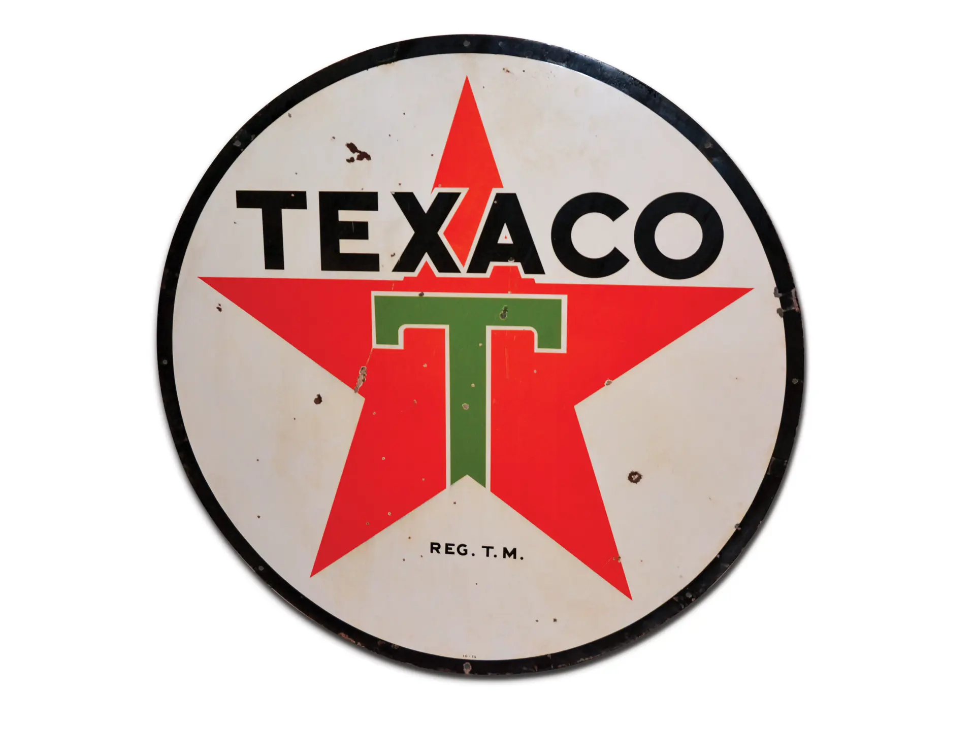 Texaco Double-Sided Porcelain Sign | Fort Lauderdale 2019 | RM Sotheby's