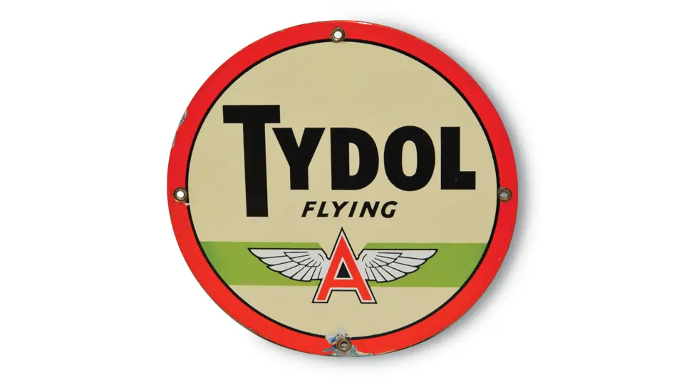 Tydol with Flying A Logo Sign | Auburn Spring 2019 | RM Sotheby's