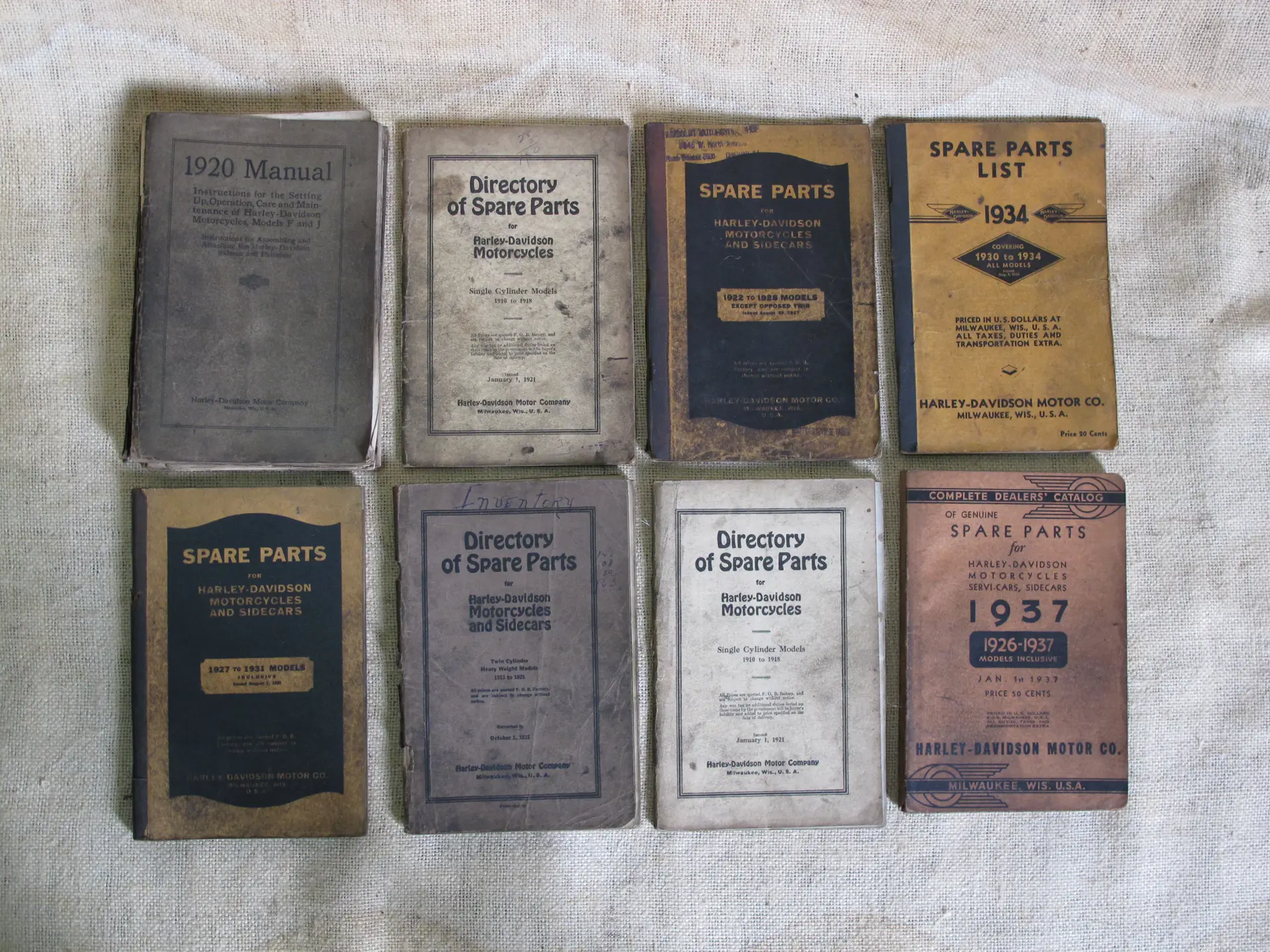 Harley-Davidson Literature | The Lee Roy Hartung Collection | RM Sotheby's