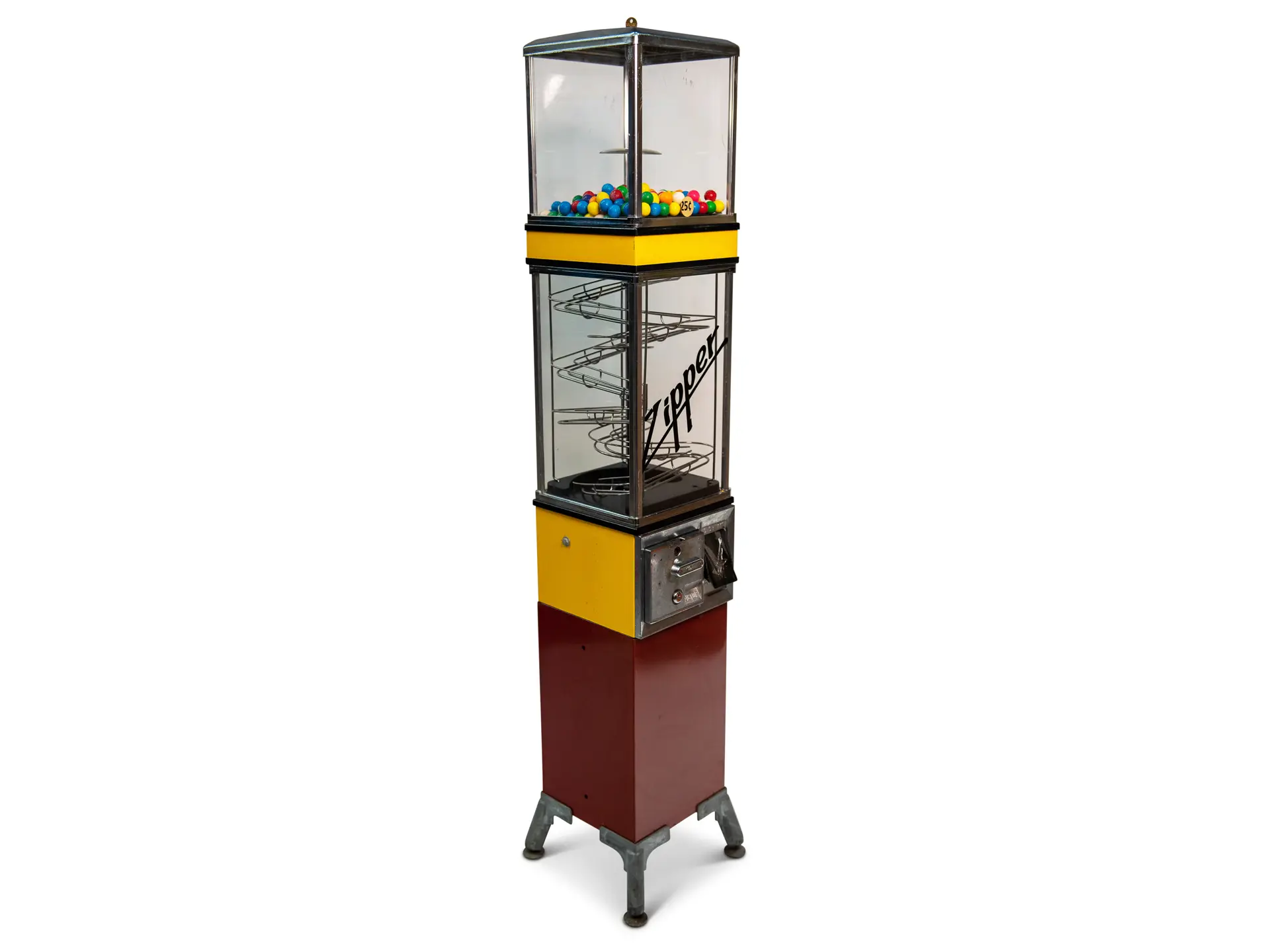 Zipper Gumball Machine | Handle with Fun | RM Sotheby's