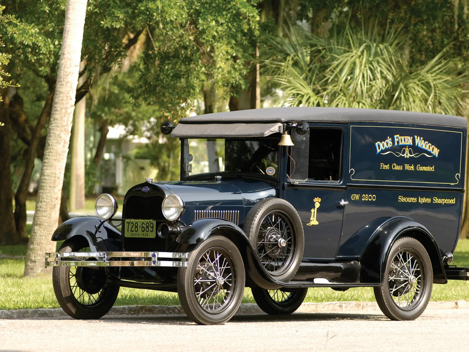 1929 Ford Model A Panel Truck | The Al Wiseman Collection | RM Sotheby's