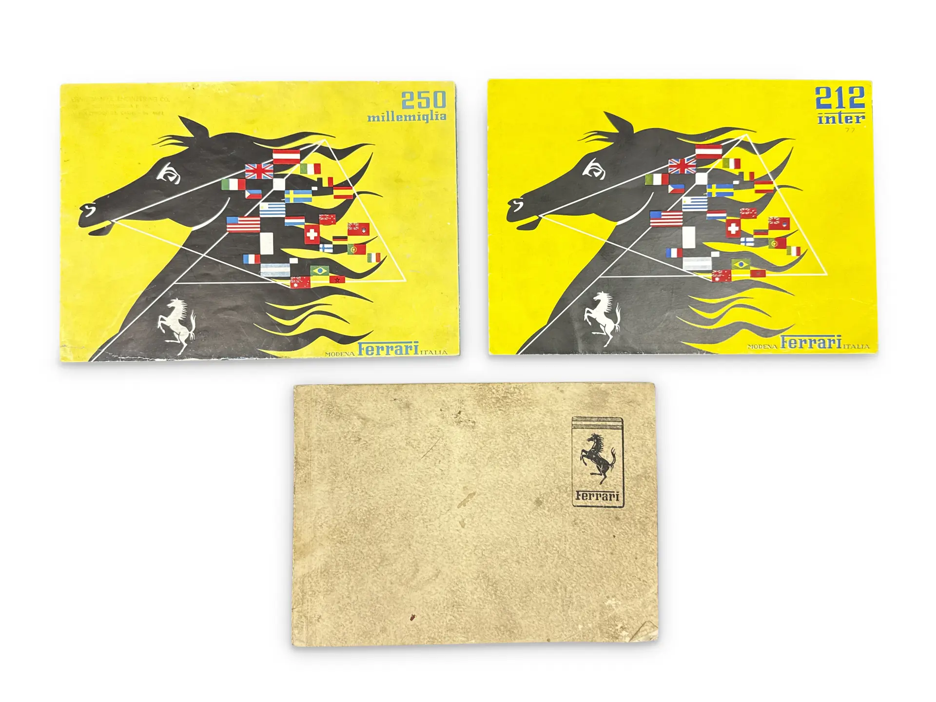 Ferrari 250 MM and 212 Inter Brochures and Manual | Unwrapped | The ...