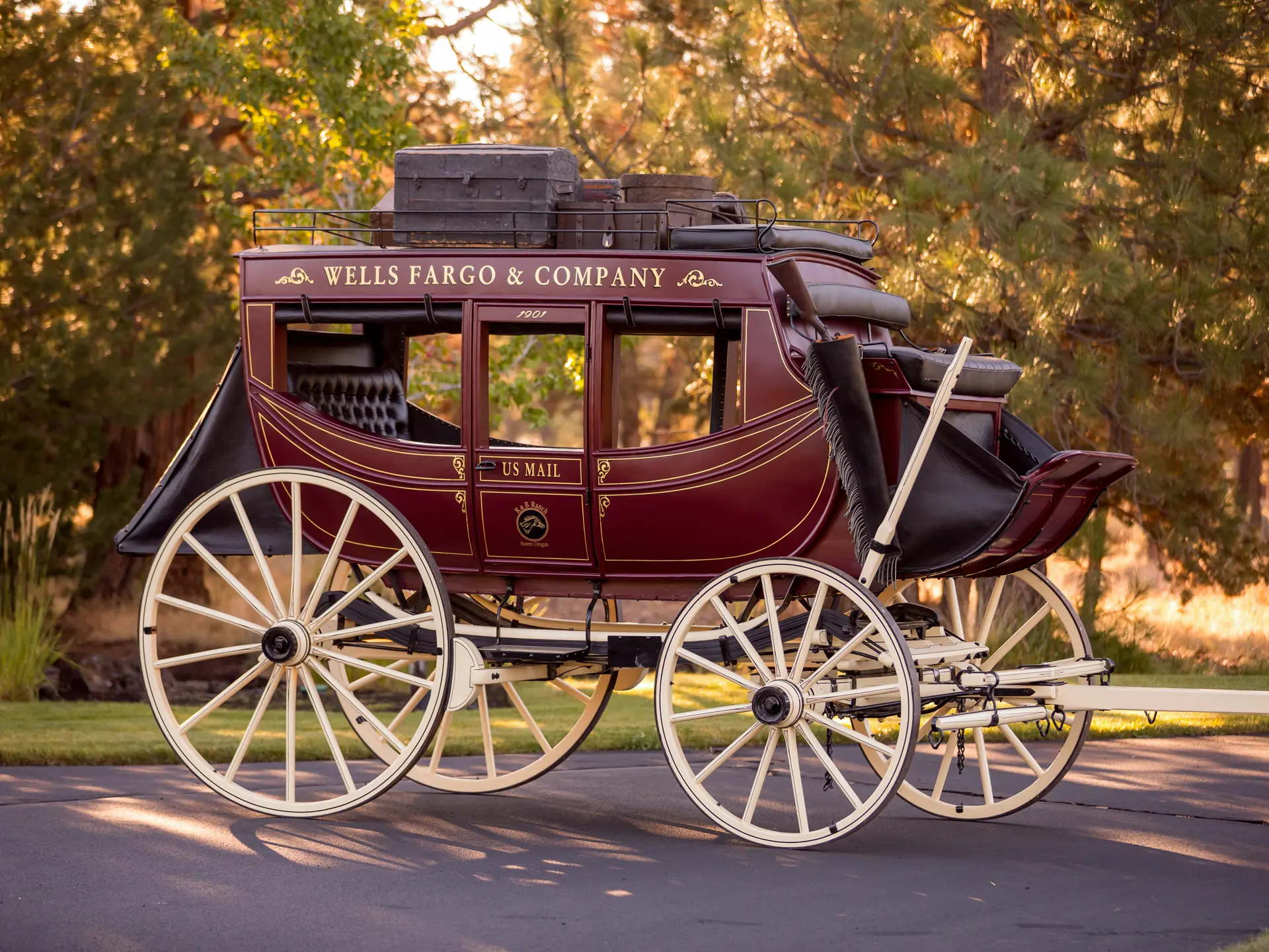 Abbot-Downing 'Wells Fargo & Company' Livery Stagecoach | Hershey 2025 ...