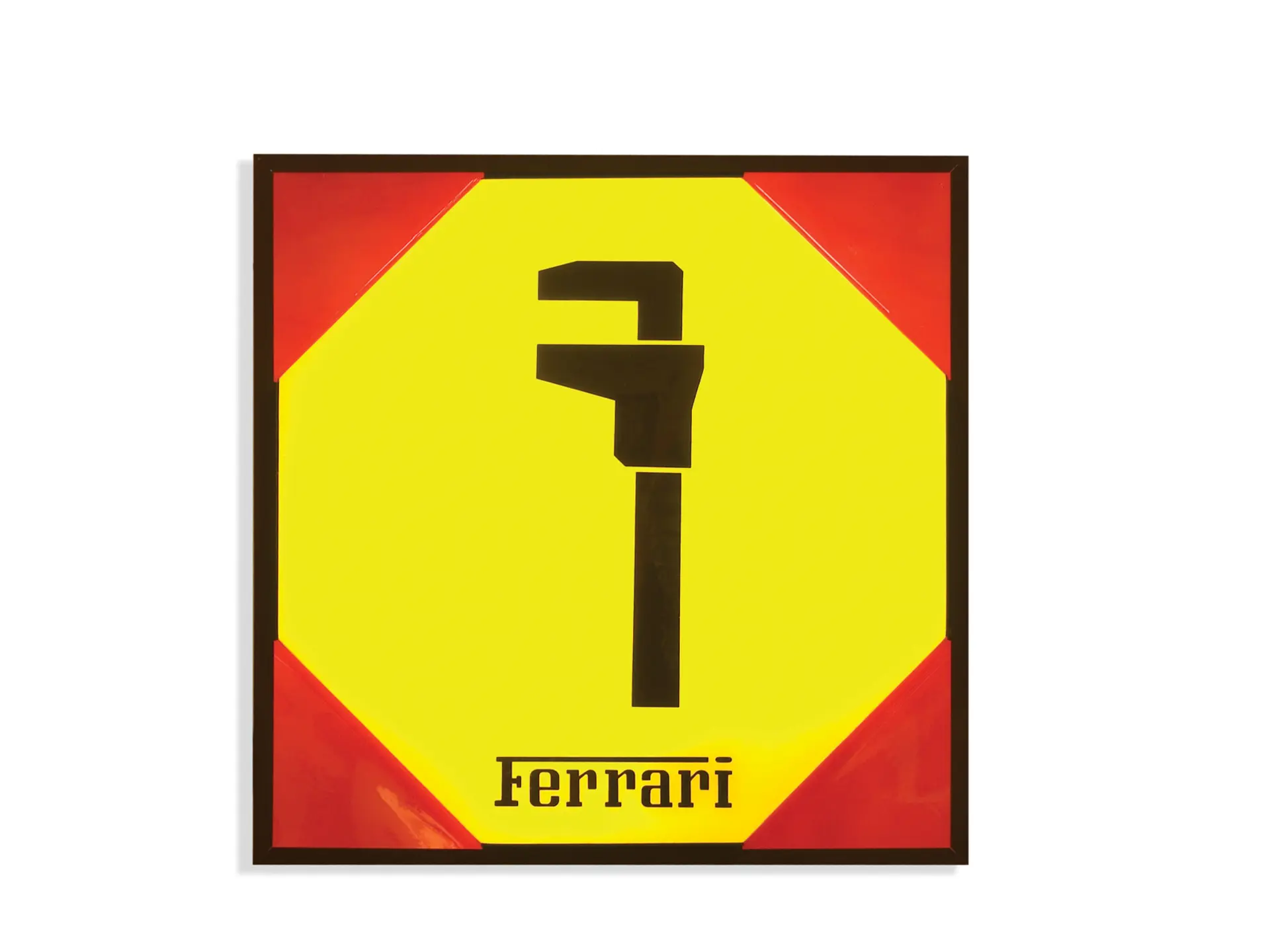 FERRARI SERVICE ILLUMINATED SIGN | The Ponder Collection | RM Sotheby's
