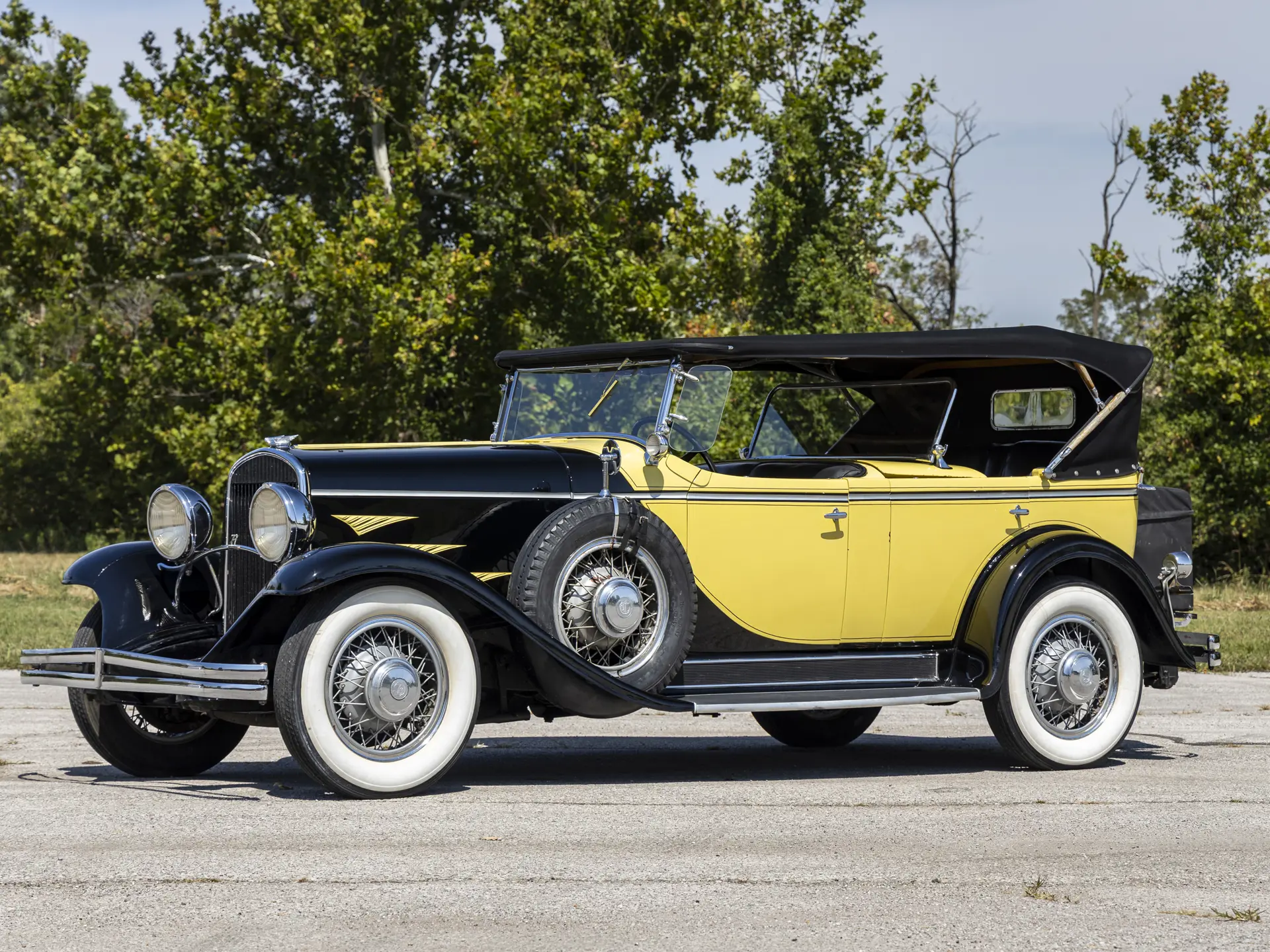 1930 Chrysler '77' Dual-Cowl Phaeton by Locke | Hershey 2024 | RM Sotheby's