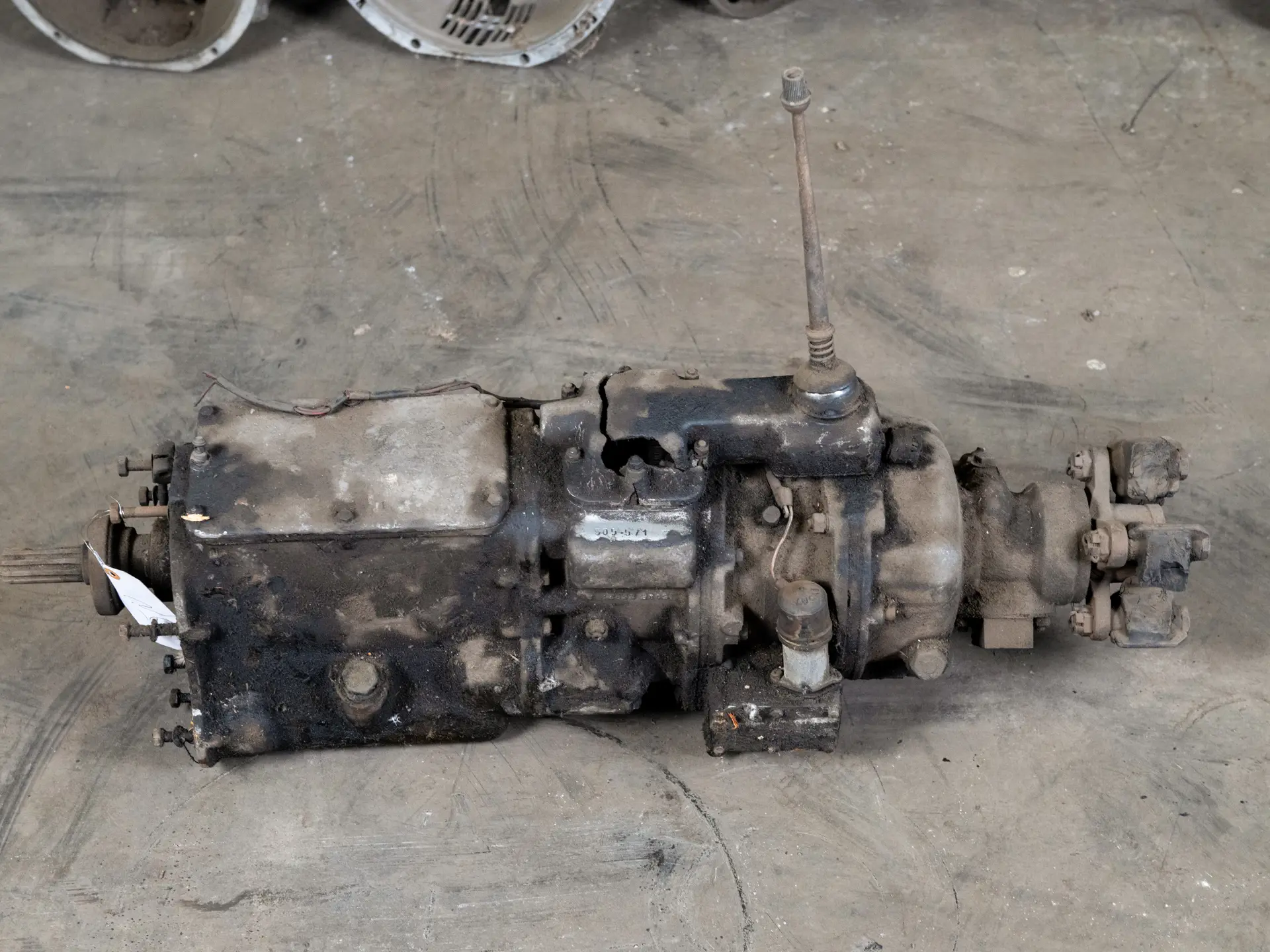 Ferrari Type 571 Transmission | The Junkyard: The Rudi Klein Collection ...
