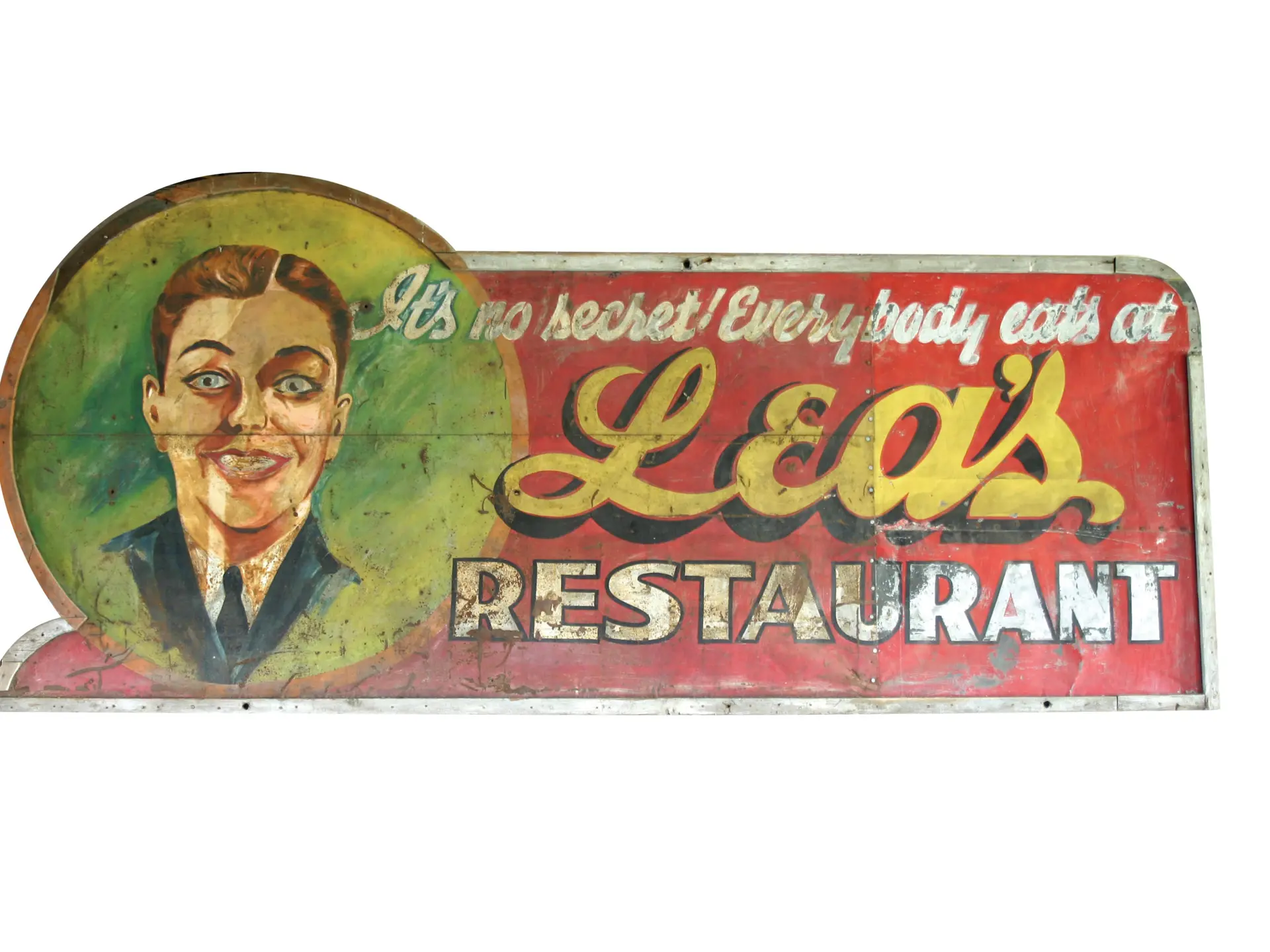 LEA'S RESTAURANT SIGN | Private Collection of Tom & Marlene Stackhouse ...
