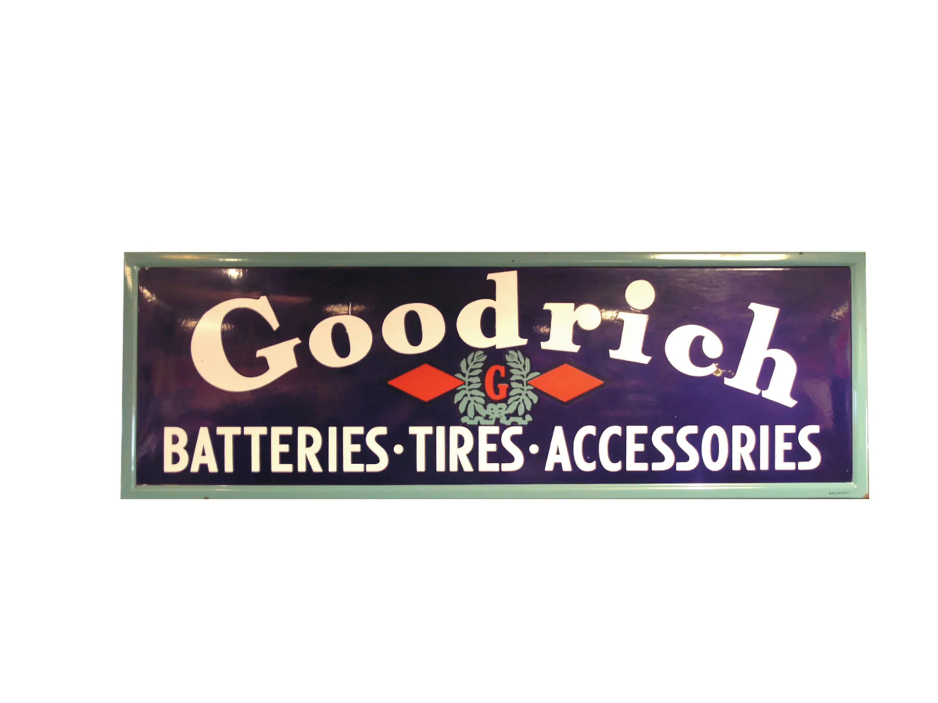 GOODRICH SIGN | Private Collection of Tom & Marlene Stackhouse | RM ...