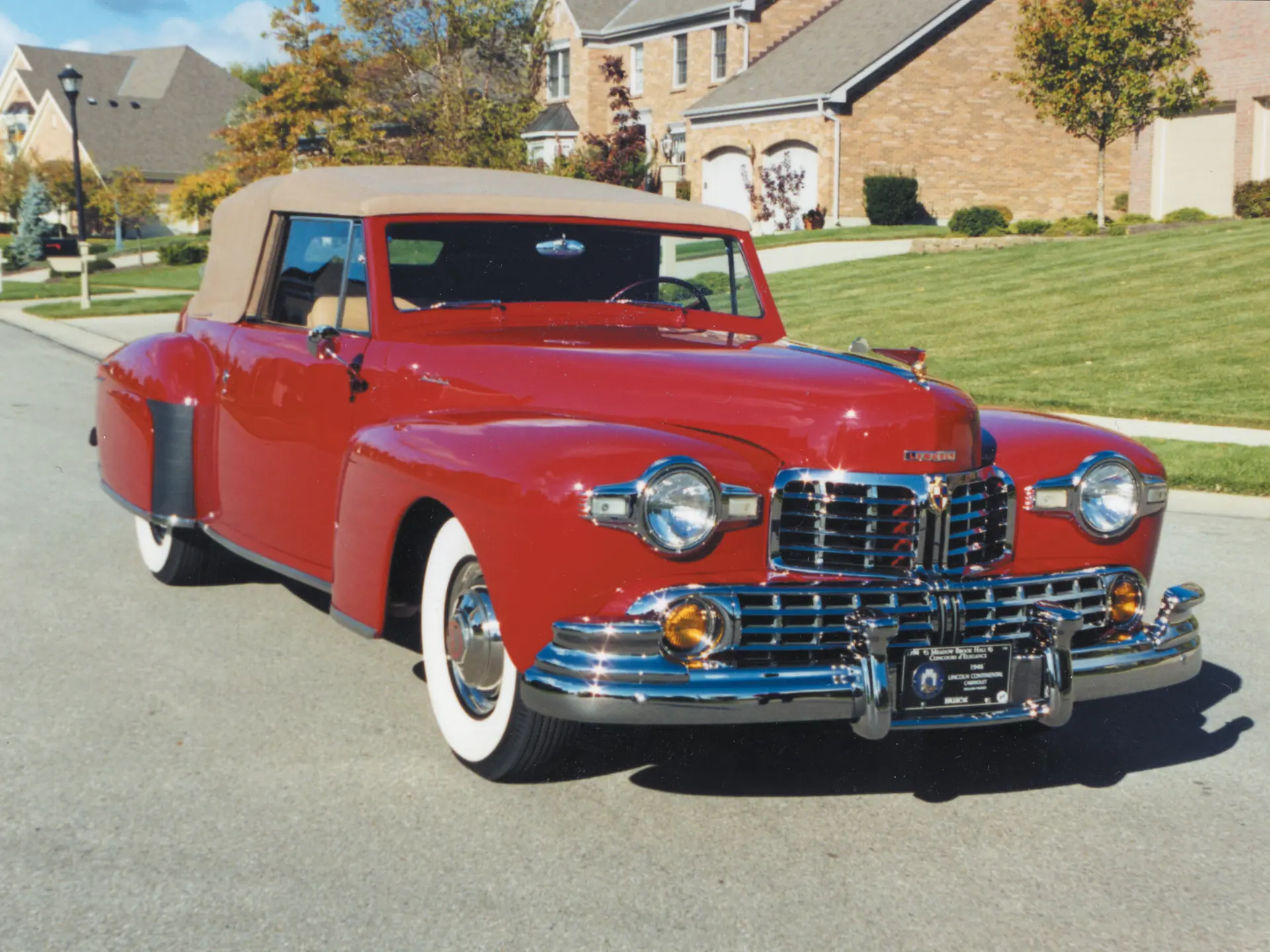 1946 Lincoln Continental Convertible | Vintage Motor Cars At Meadow ...